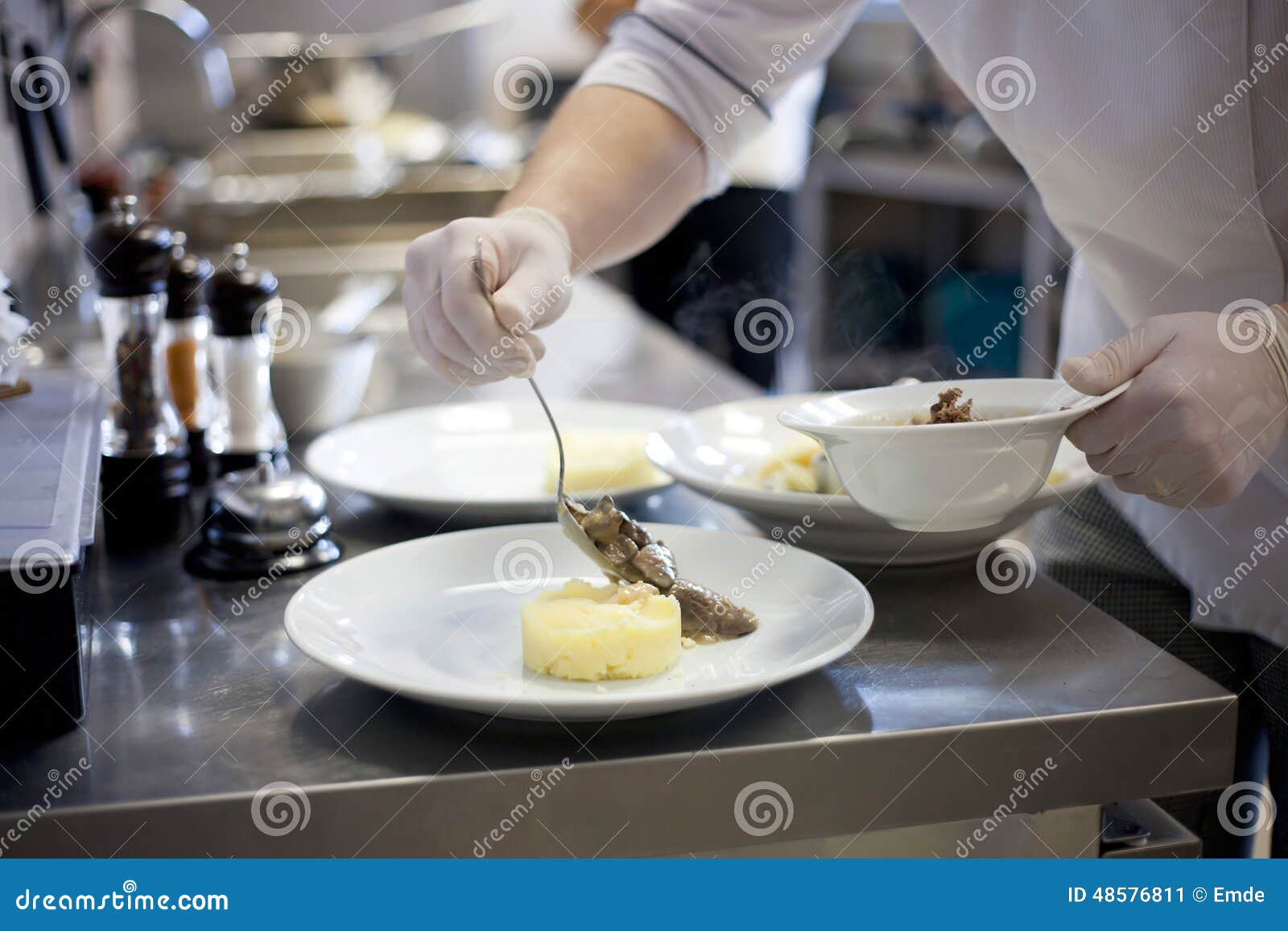 Haute cuisine stock image. Image of fresh, food, business - 48576811
