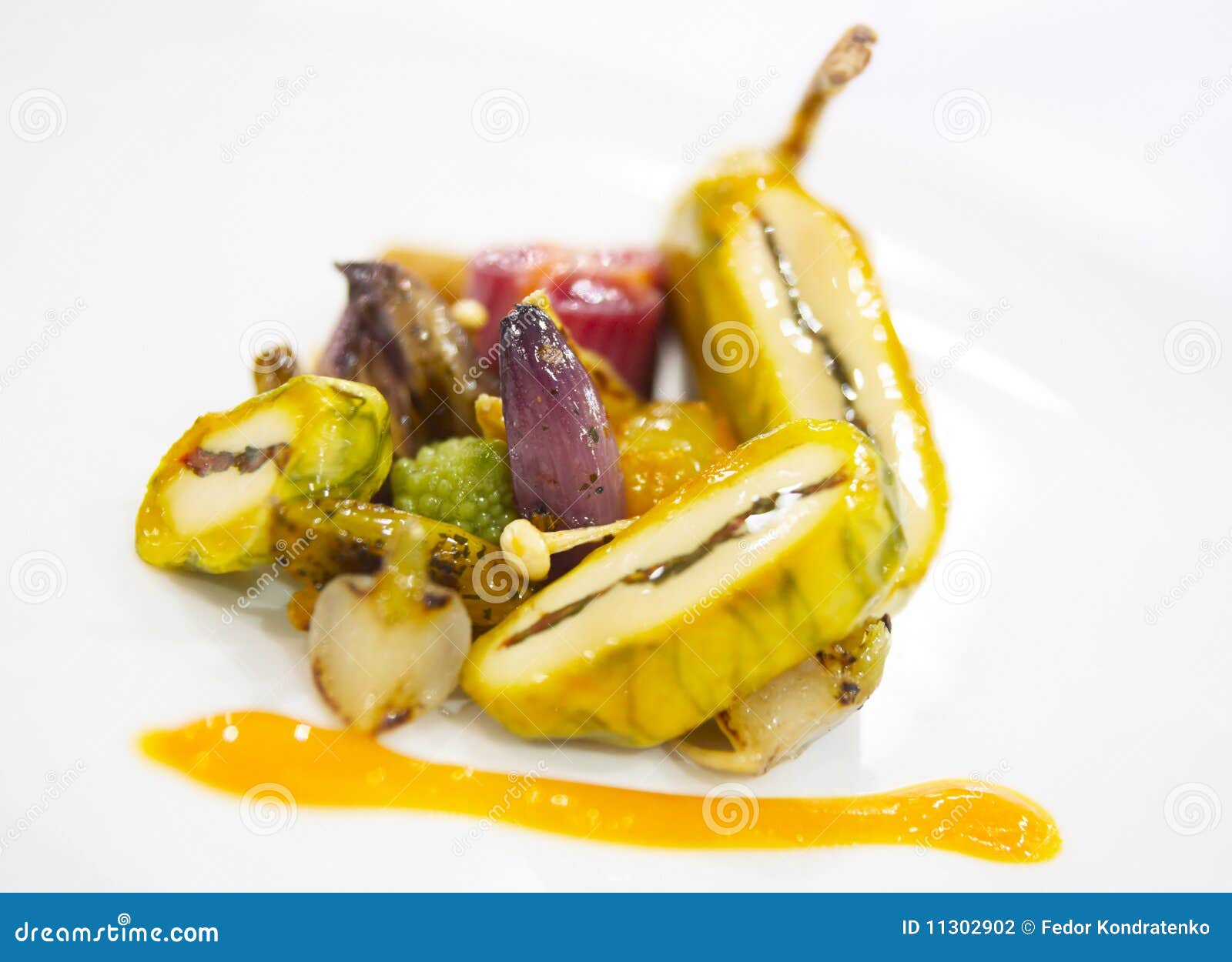 Haute cuisine dish stock photo. Image of dish, dining - 11302902