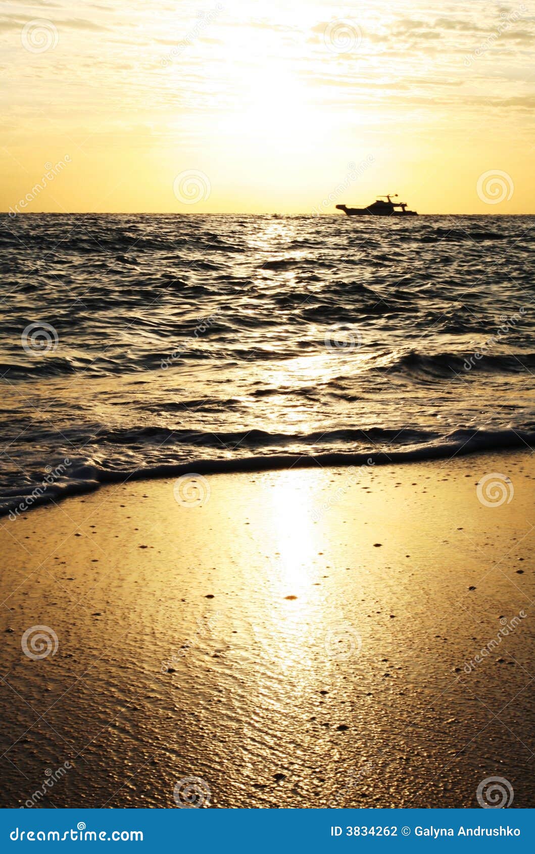 Hav arkivfoto. Bild av sommar, kust, strand, krusning - 3834262