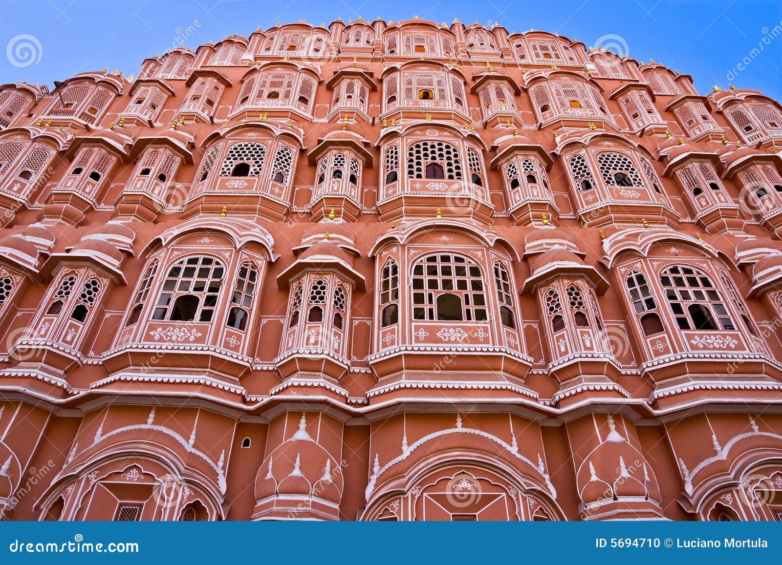 Hava mahal, Jaipur, India. stock photo. Image of islam - 5694710