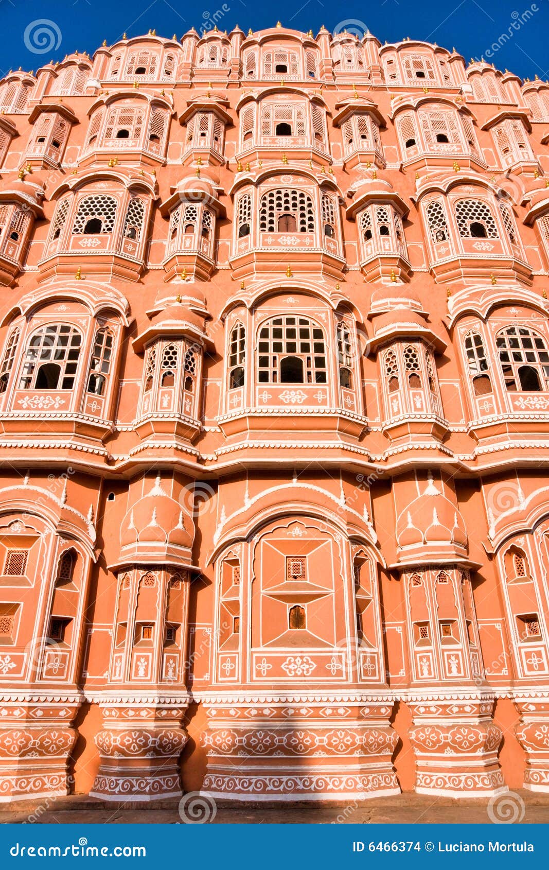 Hava mahal, Jaipur, India. stock photo. Image of empire - 6466374