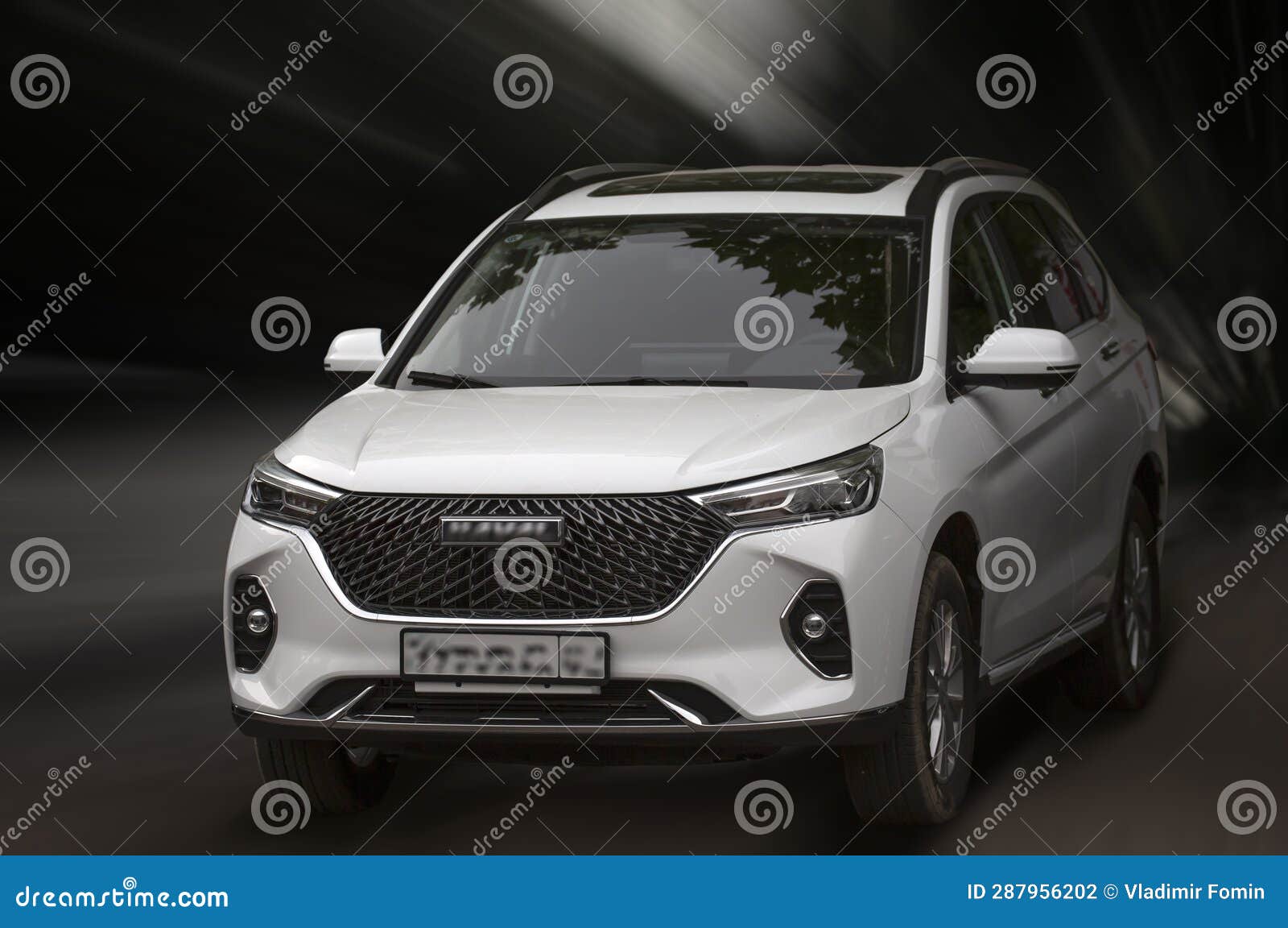 Haval White Car. Stock Photography | CartoonDealer.com #287956202
