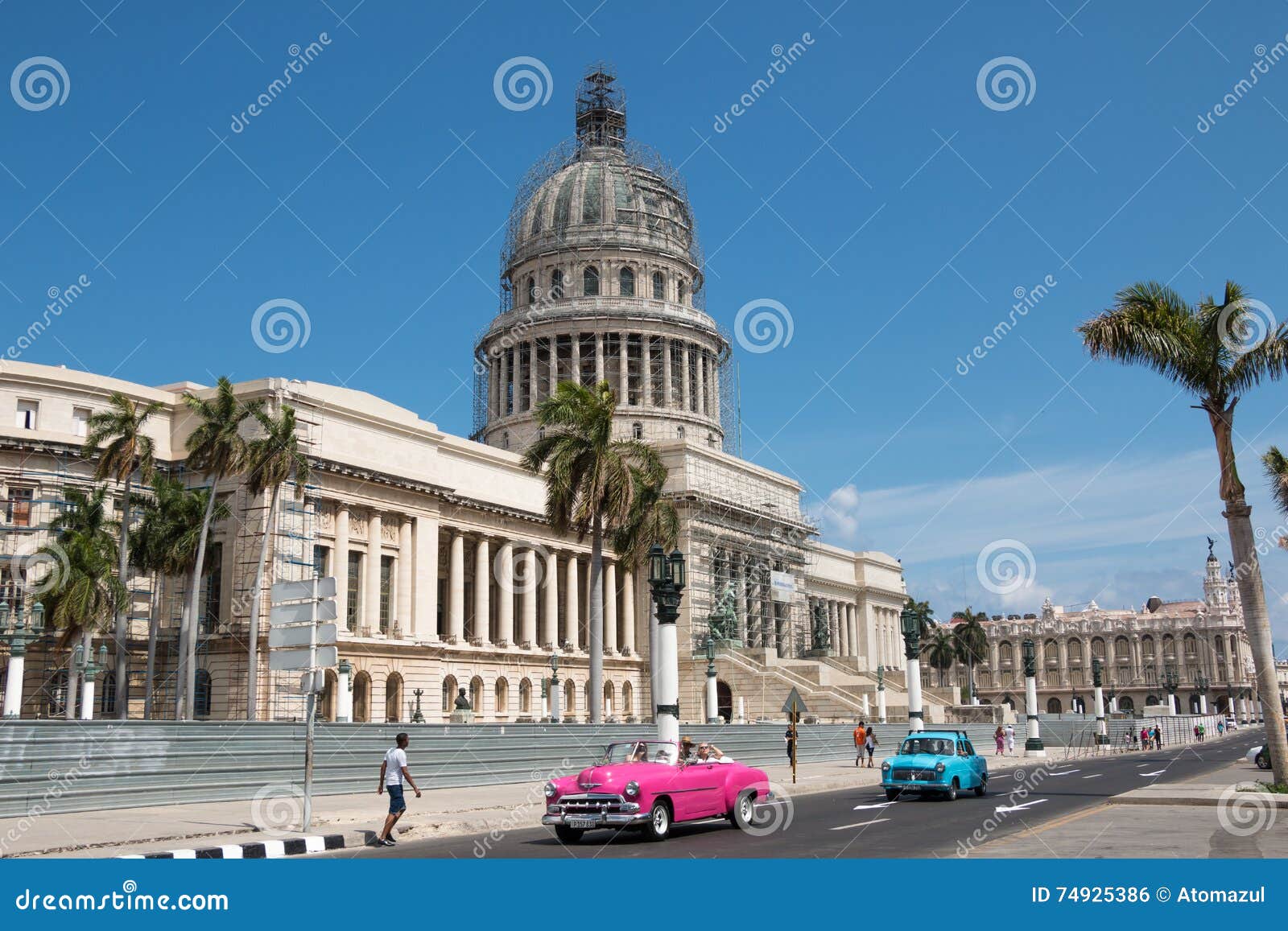Havana Cuba El Capitolio redaktionelles foto. Bild von umdrehung - 74925386