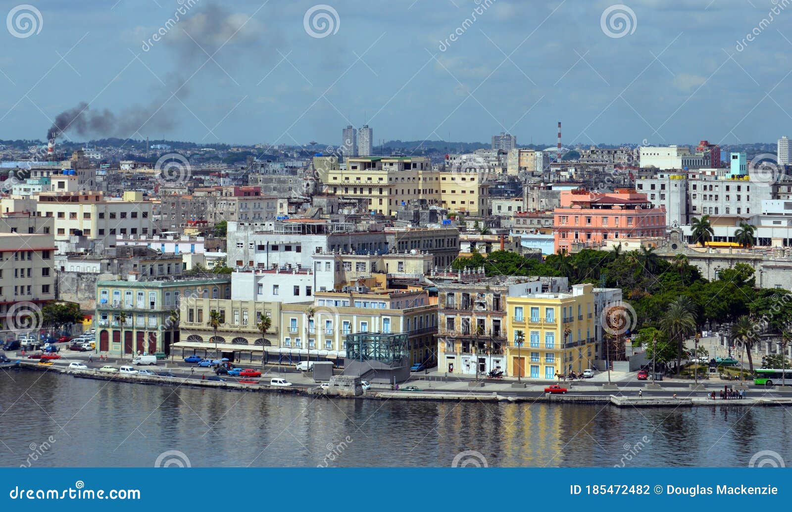 Havana Skyline: Cuba stock photo. Image of skylineand - 185472482
