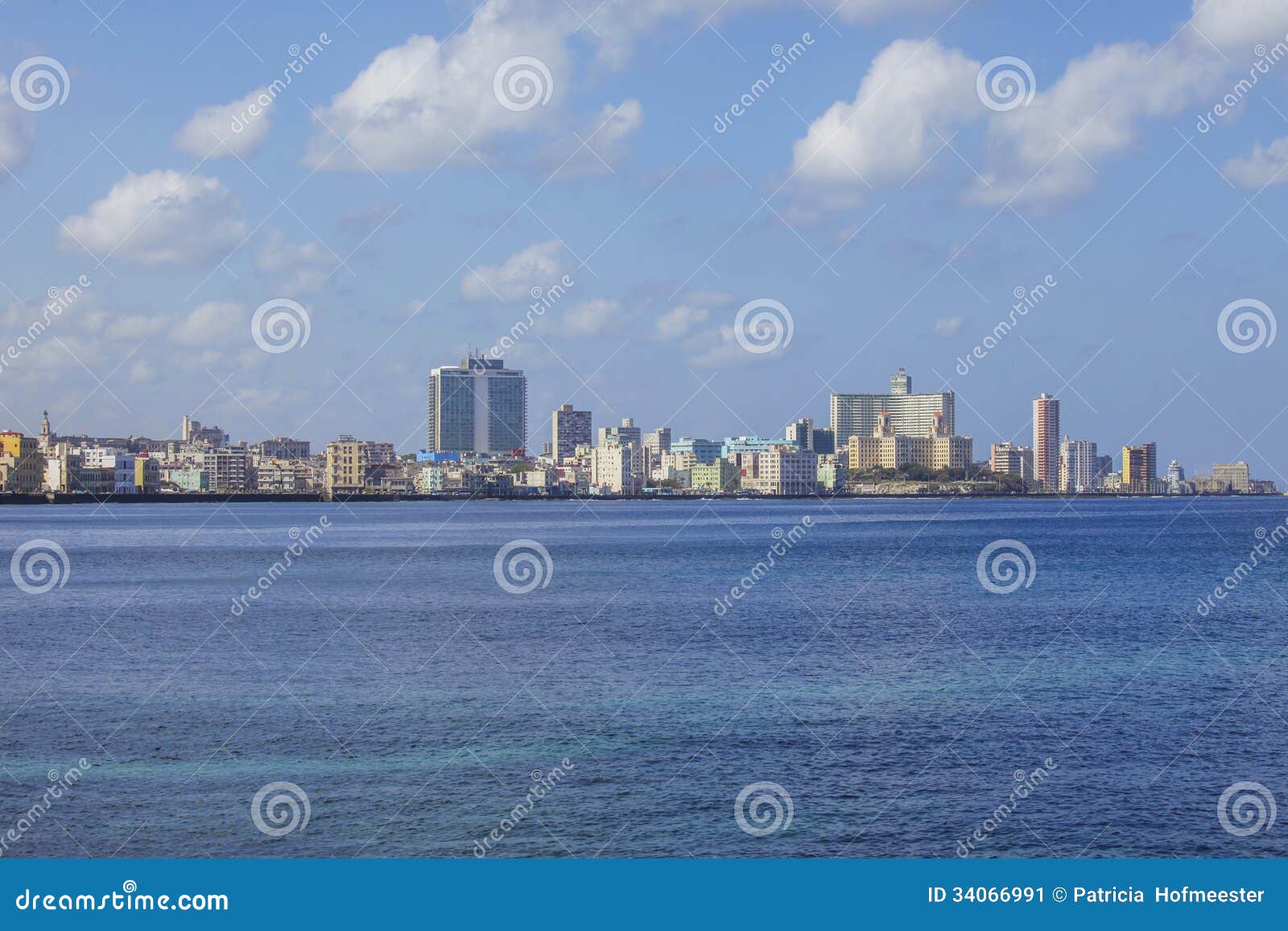 Havana skyline stock image. Image of cityscape, caribbean - 34066991