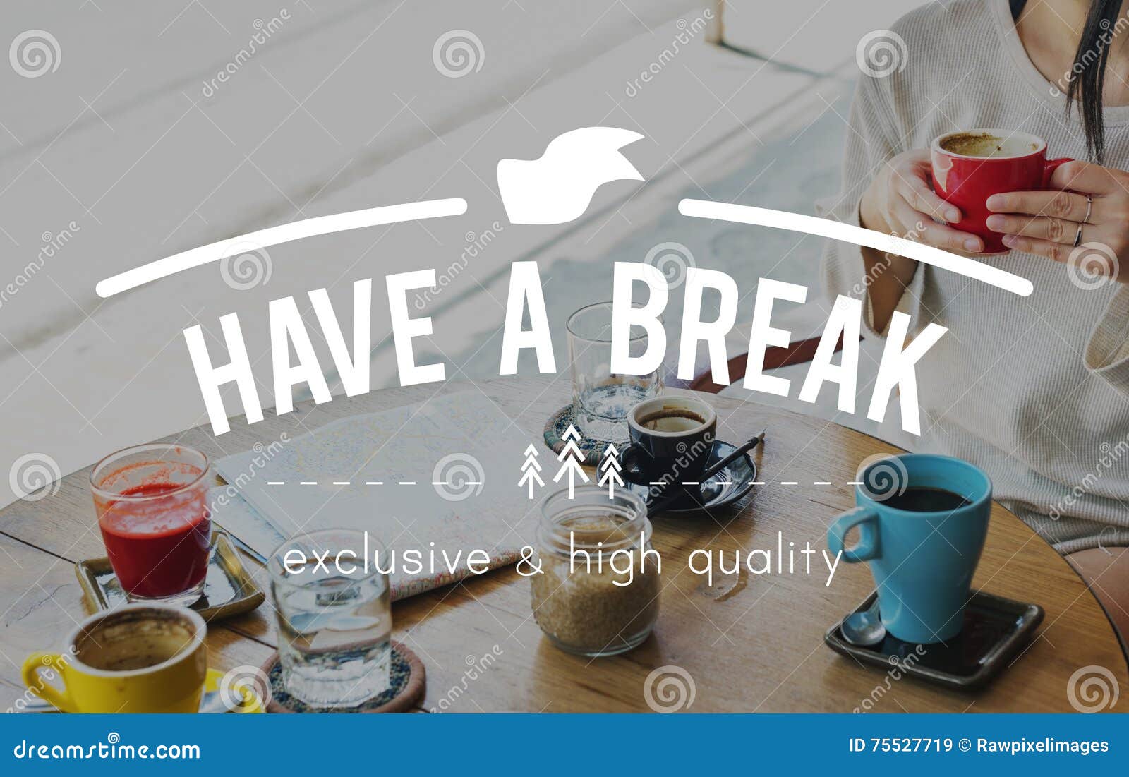Have a Break Just Break Cessation Relaxation Recess Concept Stock Image ...