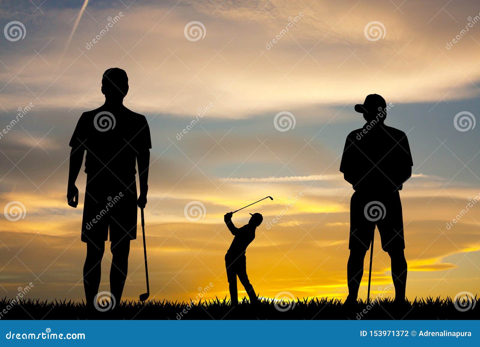 Have fun playing golf stock illustration. Illustration of tournament ...