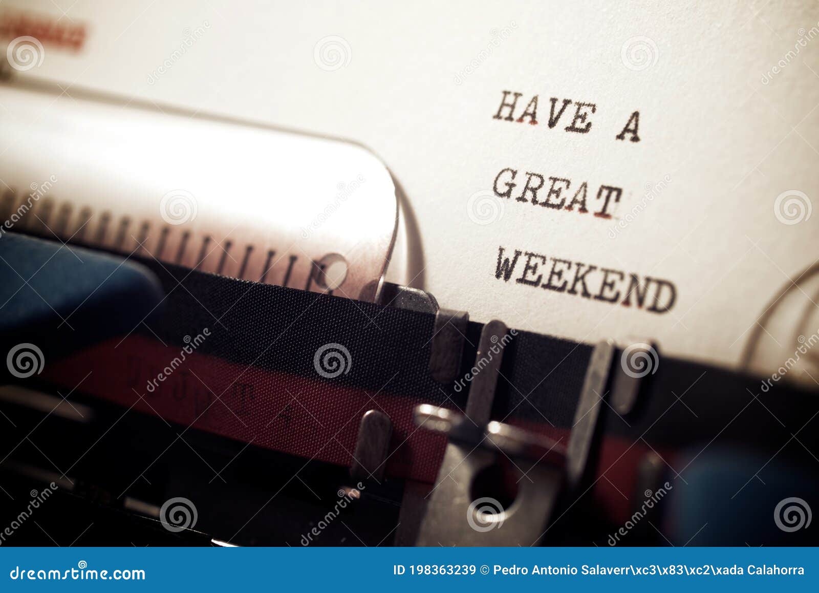 Have a Great Weekend Phrase Stock Image - Image of phrase, concept ...