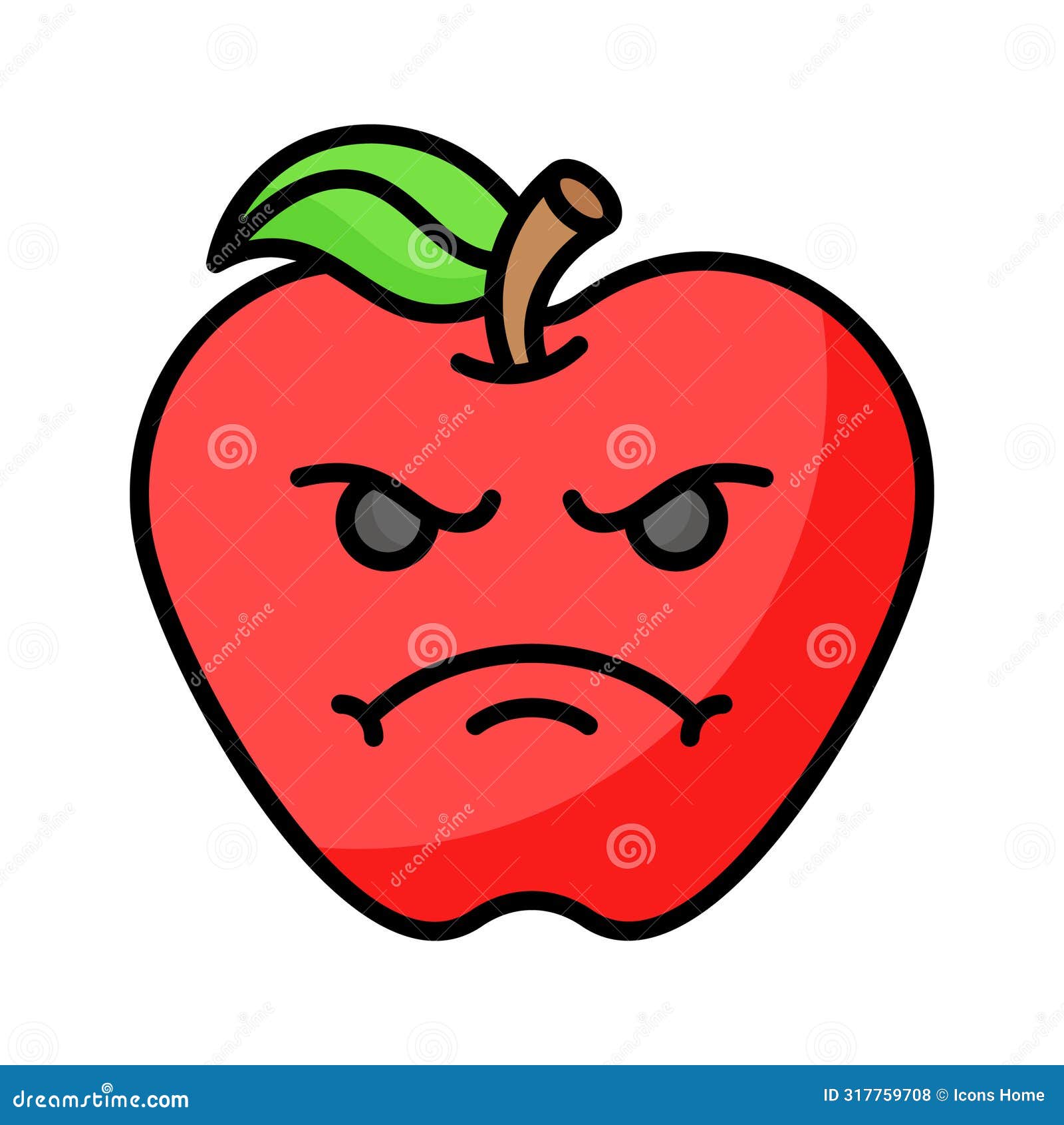 Have a Look at this Amazing Icon of Angry Emoji, Premium Vector Stock ...