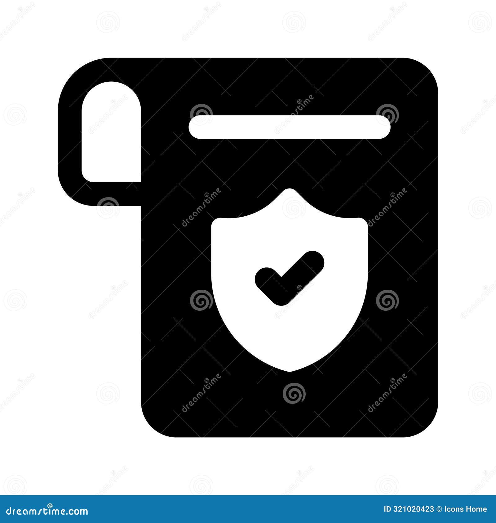 Have a Look at this Amazing Icon of Secure Document, Ready To Use ...