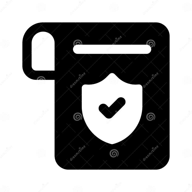 Have a Look at this Amazing Icon of Secure Document, Ready To Use ...