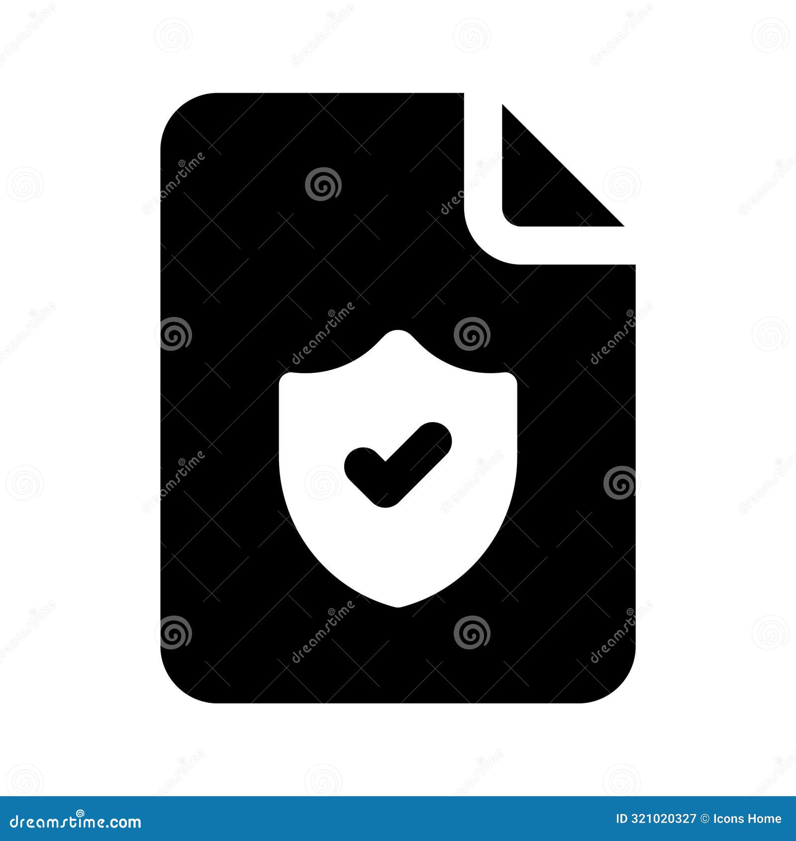 Have a Look at this Amazing Icon of Secure Document, Ready To Use ...