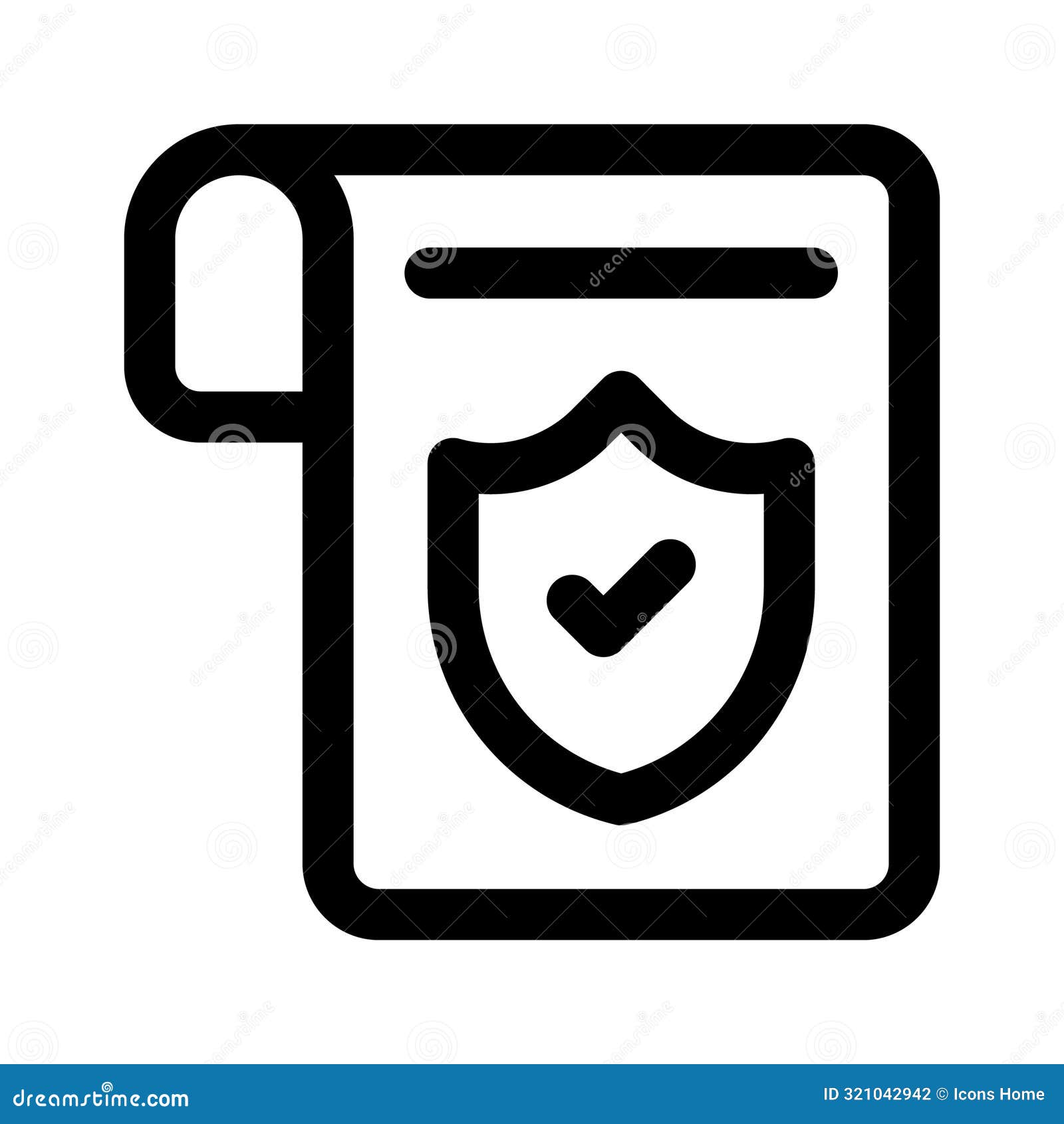 Have a Look at this Amazing Icon of Secure Document, Ready To Use ...