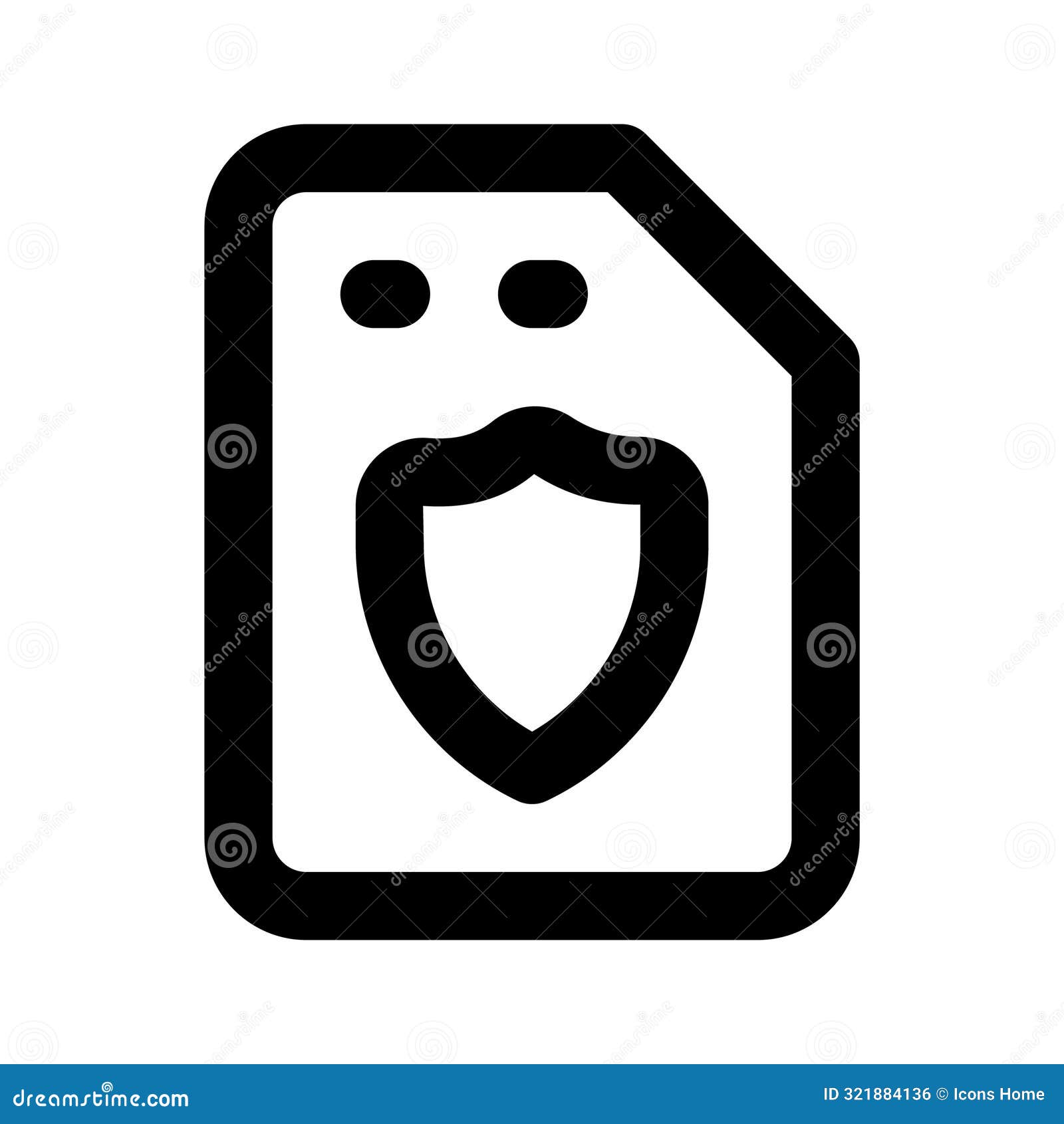 Have a Look at this Amazing Icon of Secure Document, Ready To Use ...
