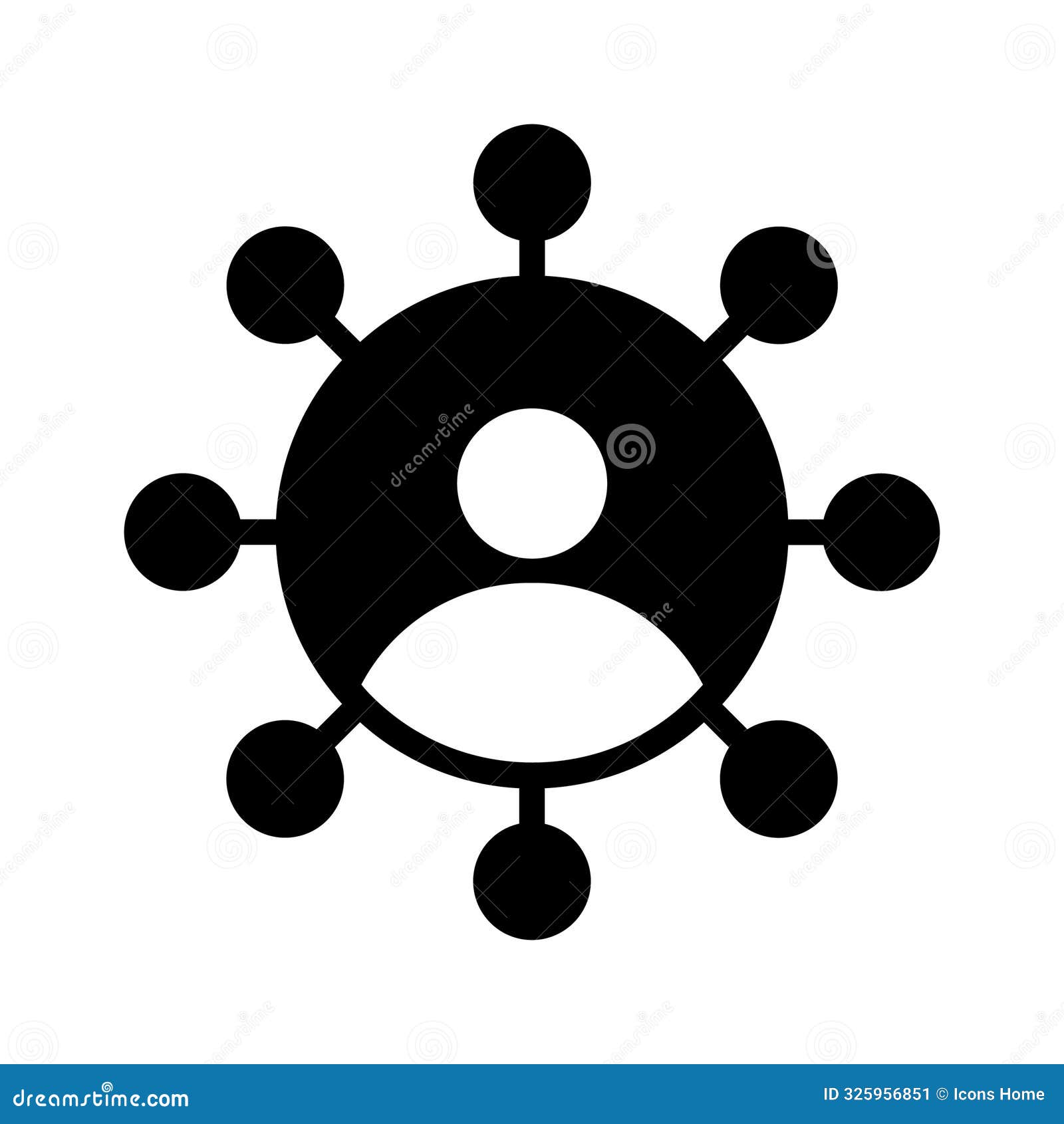 Have a Look at this Amazing Icon of User Network in Modern Style ...