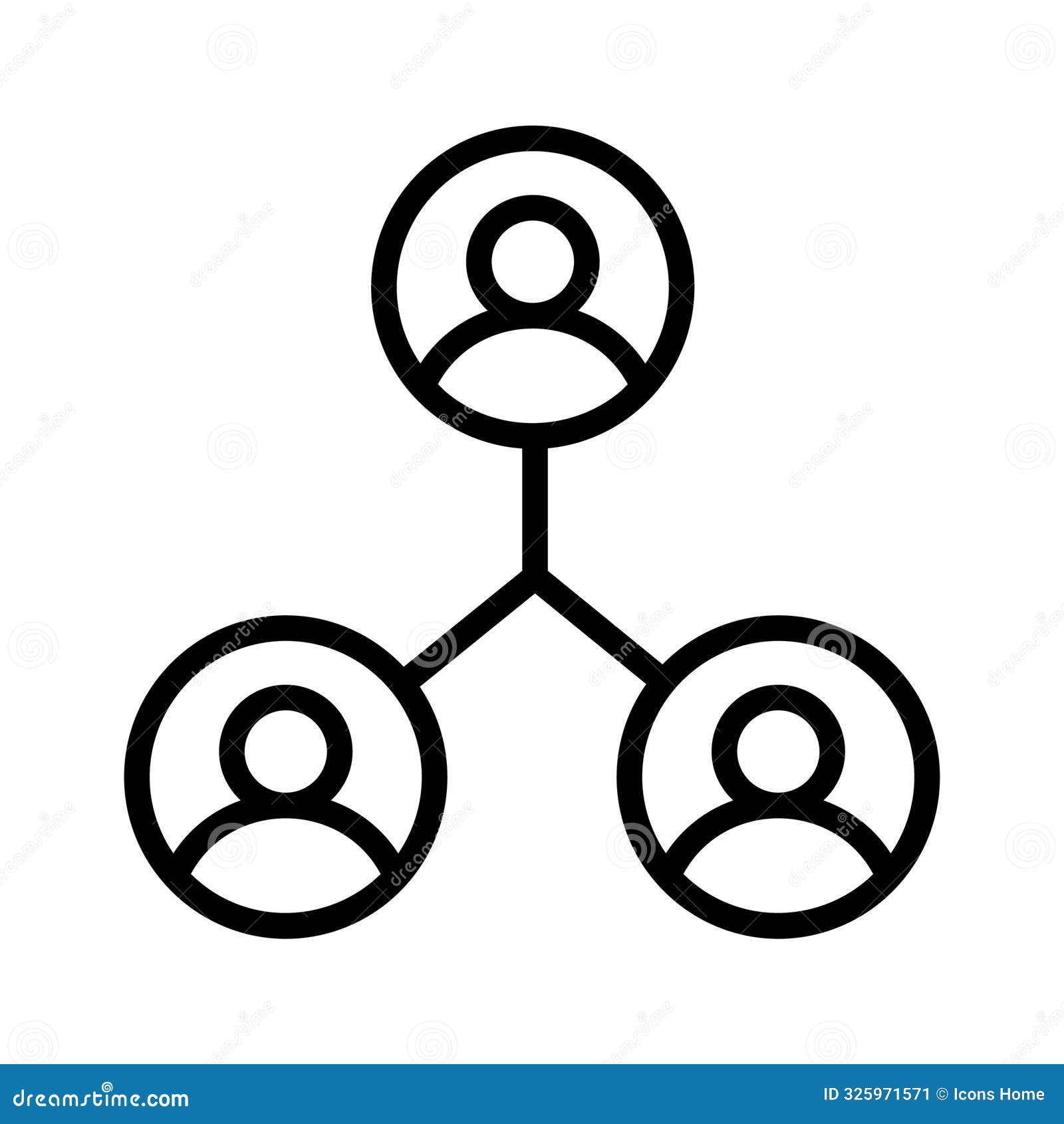 Have a Look at this Amazing Icon of User Network in Modern Style ...