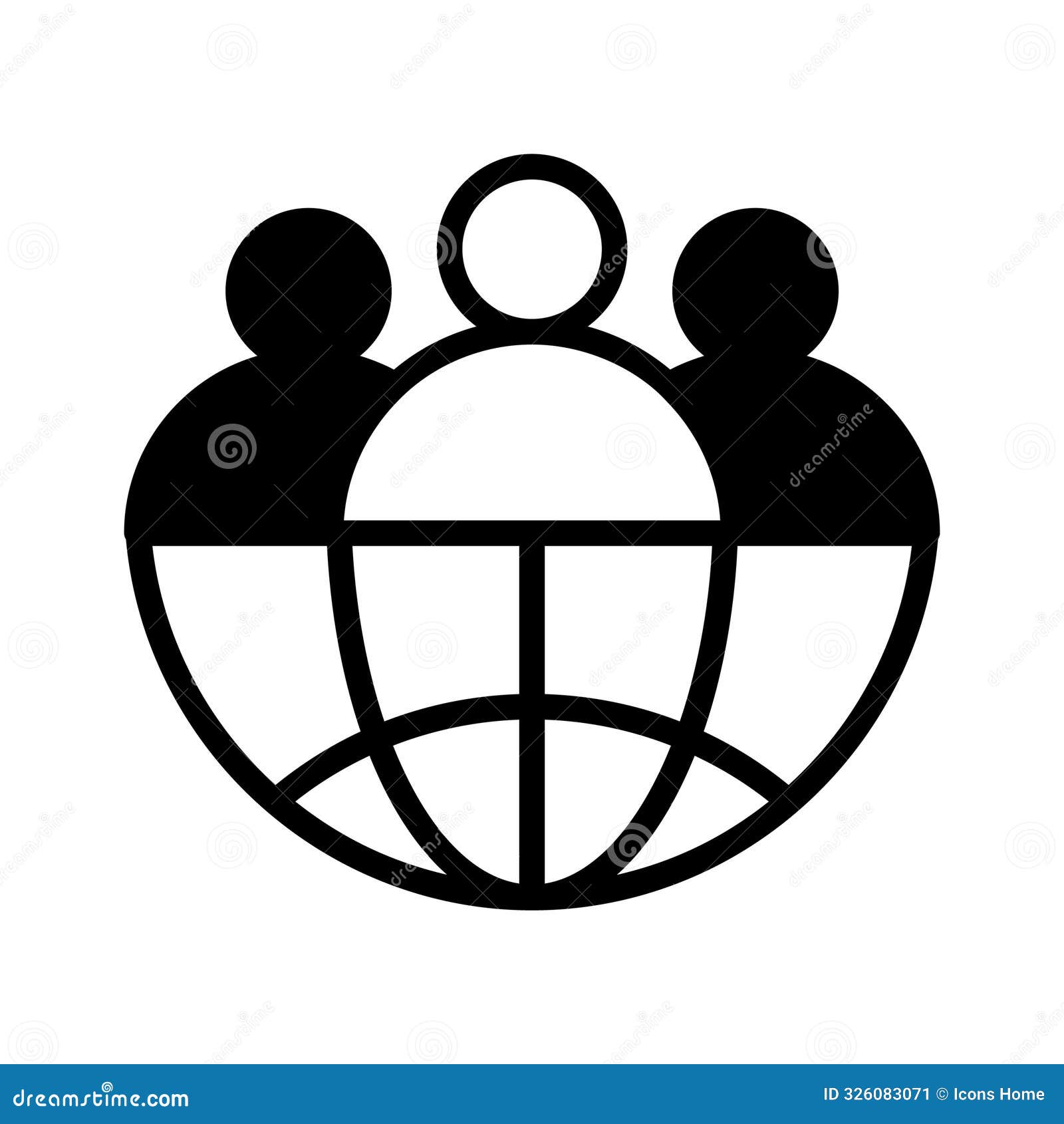 Have a Look at this Amazing Icon of User Network in Modern Style ...