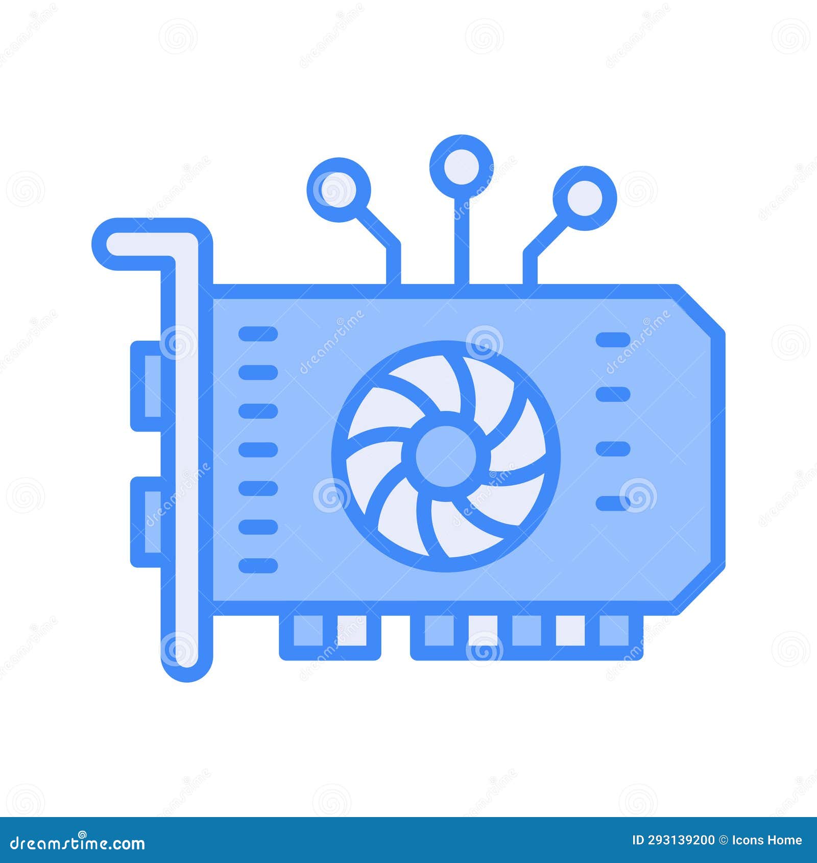 Have A Look At This Beautiful Icon Of Gpu Mining Customizable Vector