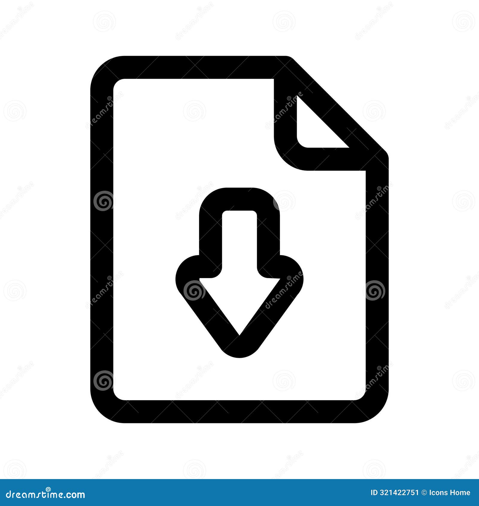 Have a Look at this Catchy Icon File Downloading Stock Vector ...