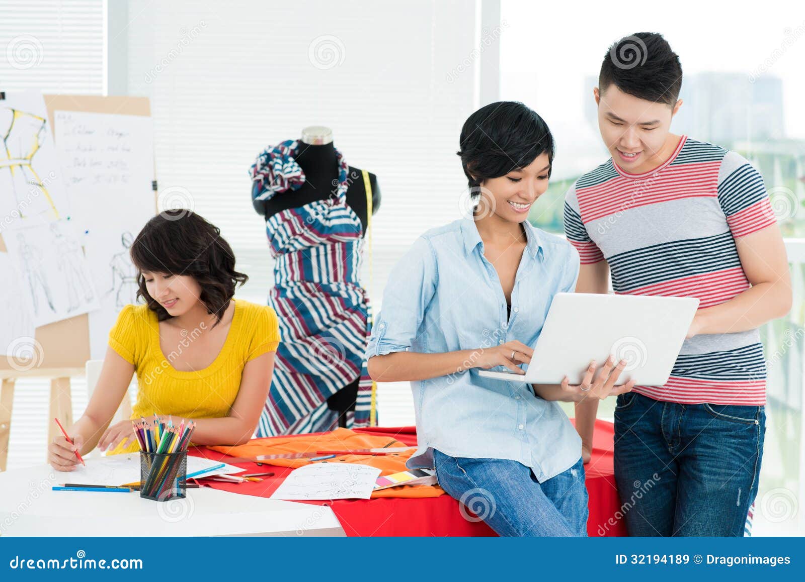 Have a look! stock image. Image of information, male - 32194189