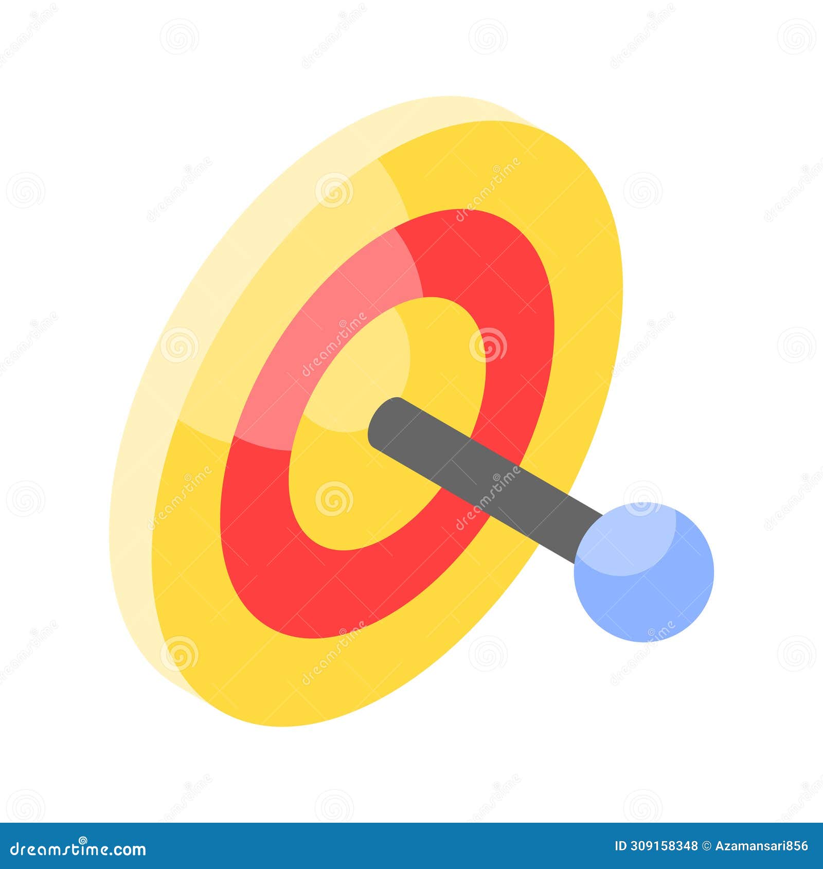 Have a Look at this Visually Perfect Icon of Dartboard, Target, Aim ...