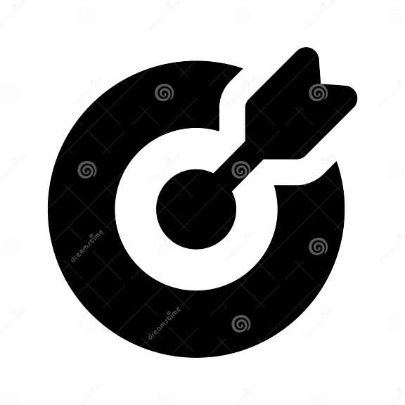 Have a Look at this Visually Perfect Icon of Dartboard, Target, Aim ...