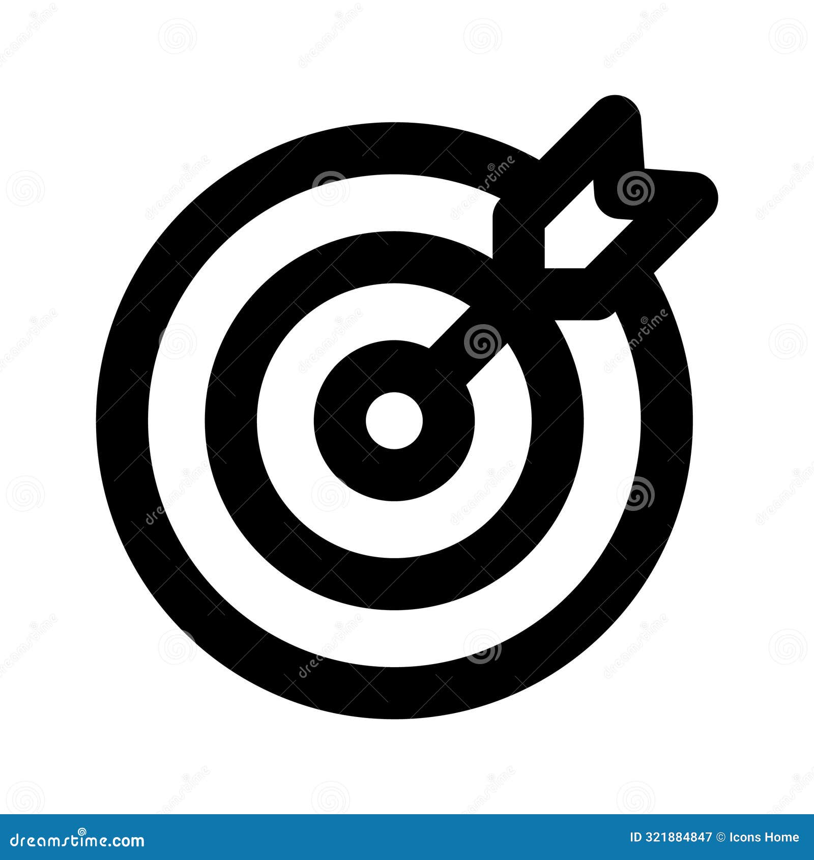 Have a Look at this Visually Perfect Icon of Dartboard, Target, Aim ...