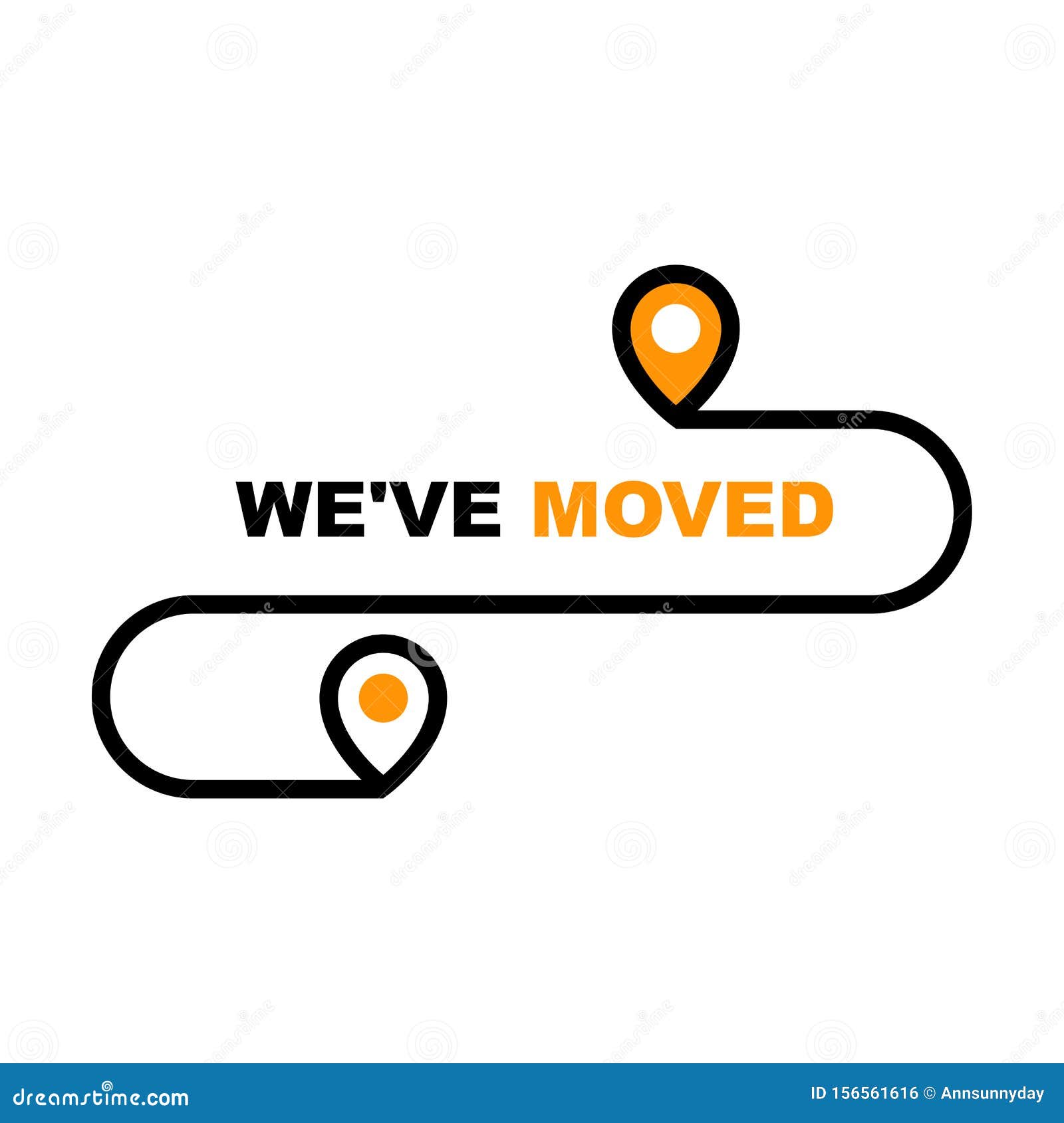 We Have Moved Icon - Resettlement, Relocation and Ecommerce Delivery or ...