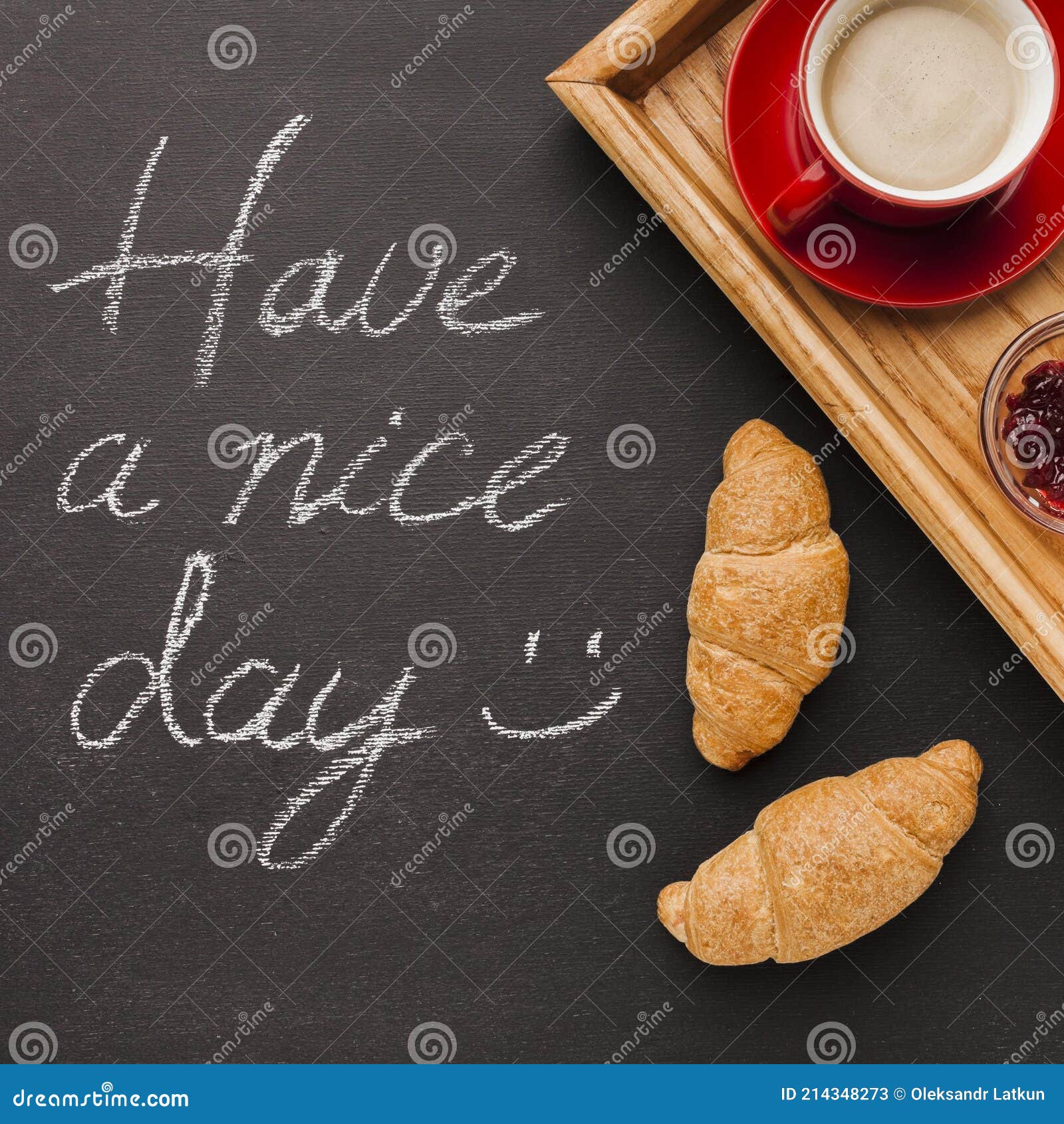 Have Nice Day Message with Breakfast. High Quality and Resolution ...