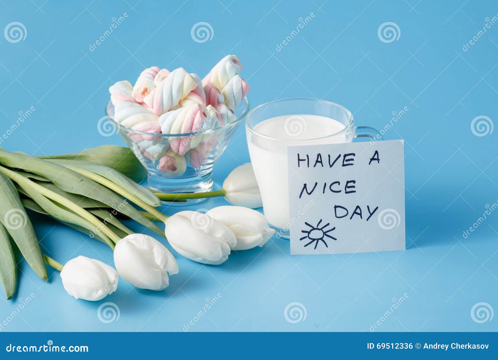 Have a Nice Day! Sweet Morning. Stock Photo - Image of moss, festive ...