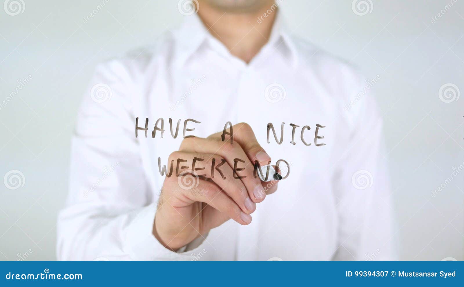 Have a Nice Weekend, Writing on Glass Stock Image - Image of motion ...