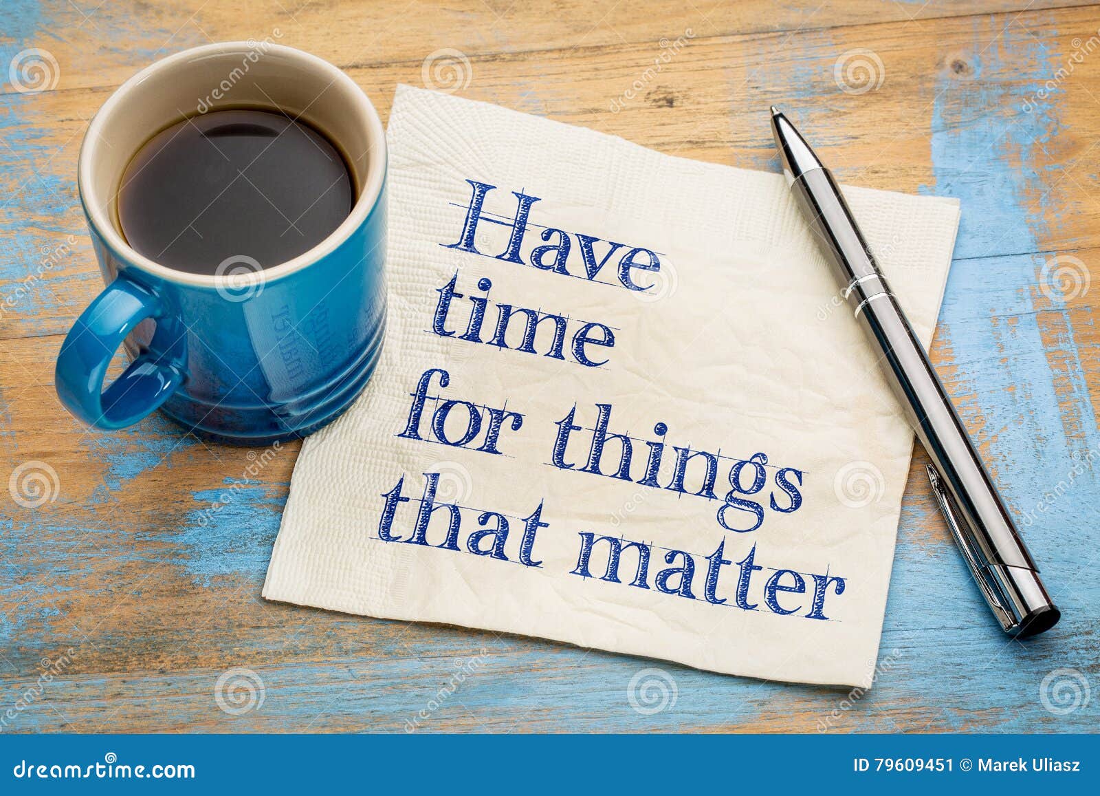 Have Time for Things that Matter Stock Image - Image of reminder ...