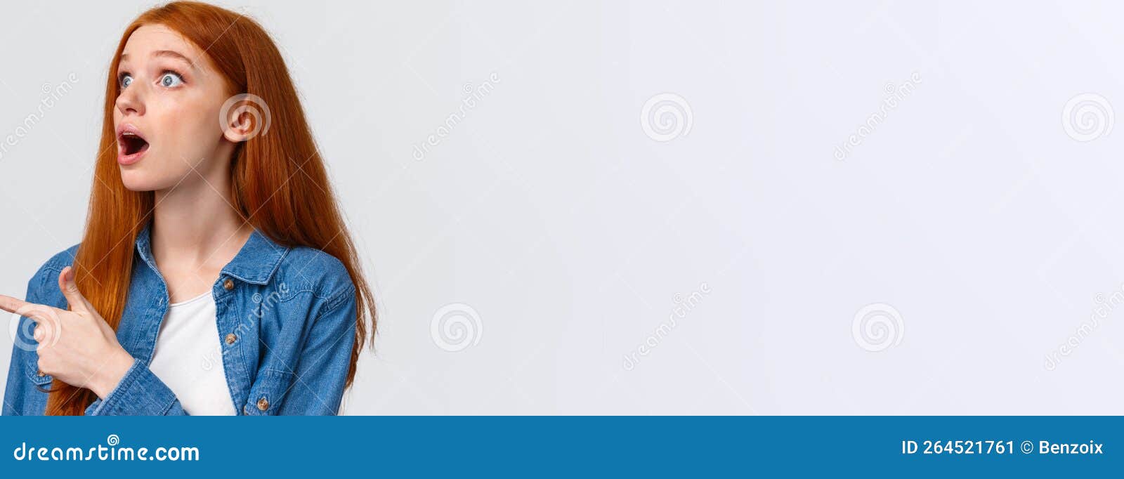 Have You Seen It Close Up Astonished And Impressed Shook Redhead Girl