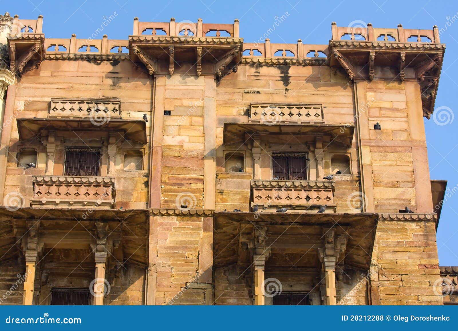 Haveli, India stock photo. Image of indian, balcony, monument - 28212288