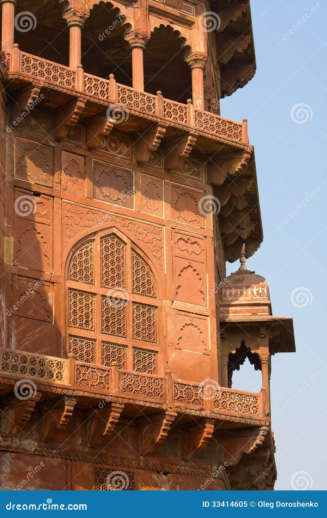 Haveli, India stock image. Image of facade, elegance - 33414605