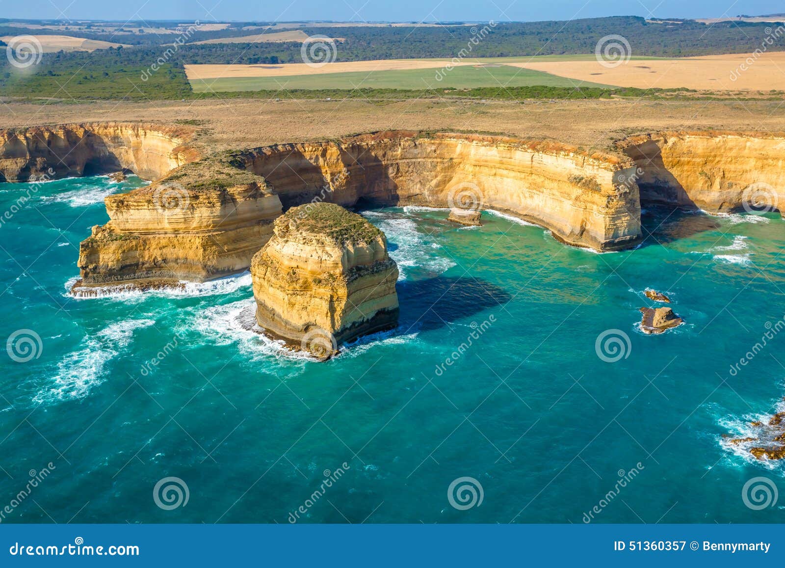 Haven Campbell National Park Victoria Australia Stock Afbeelding ...