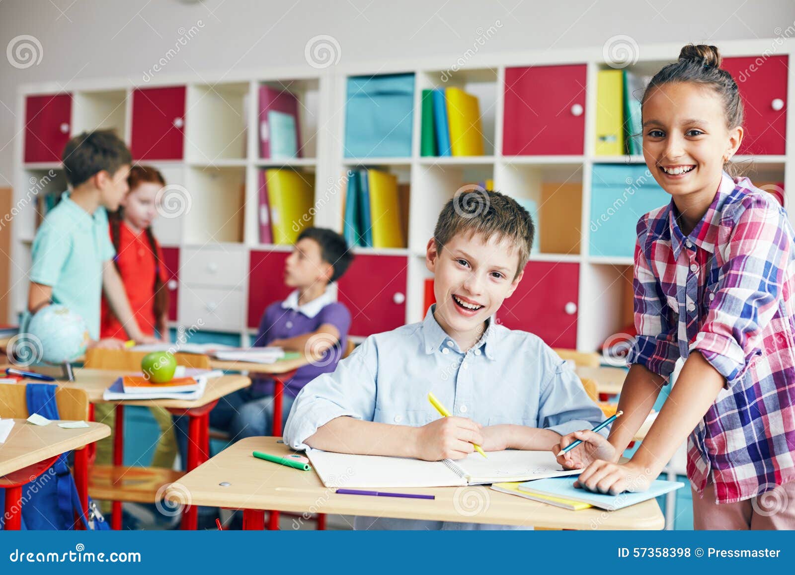 Having break stock photo. Image of happy, elementary - 57358398