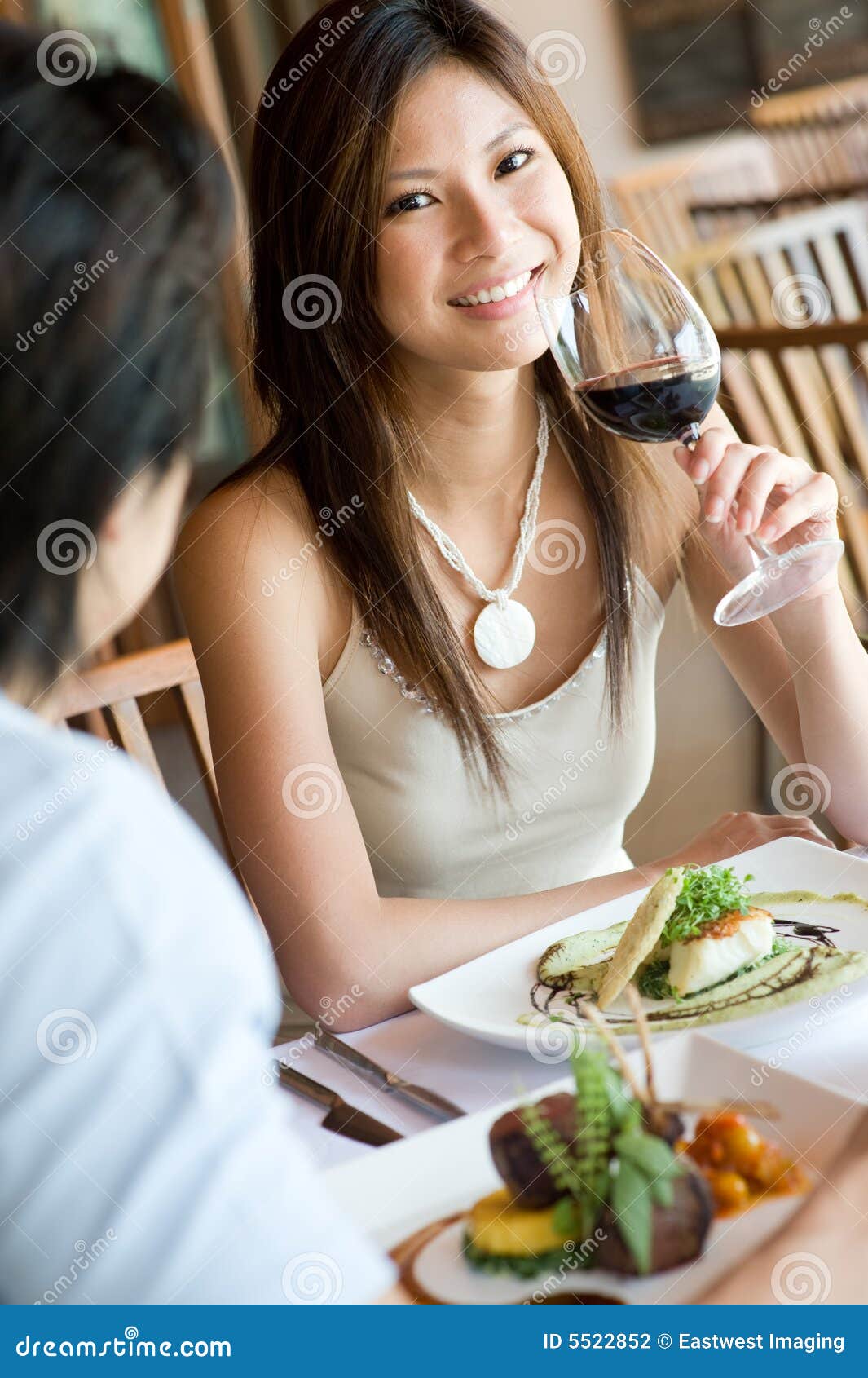 Having Dinner stock photo. Image of good, lunch, dining - 5522852