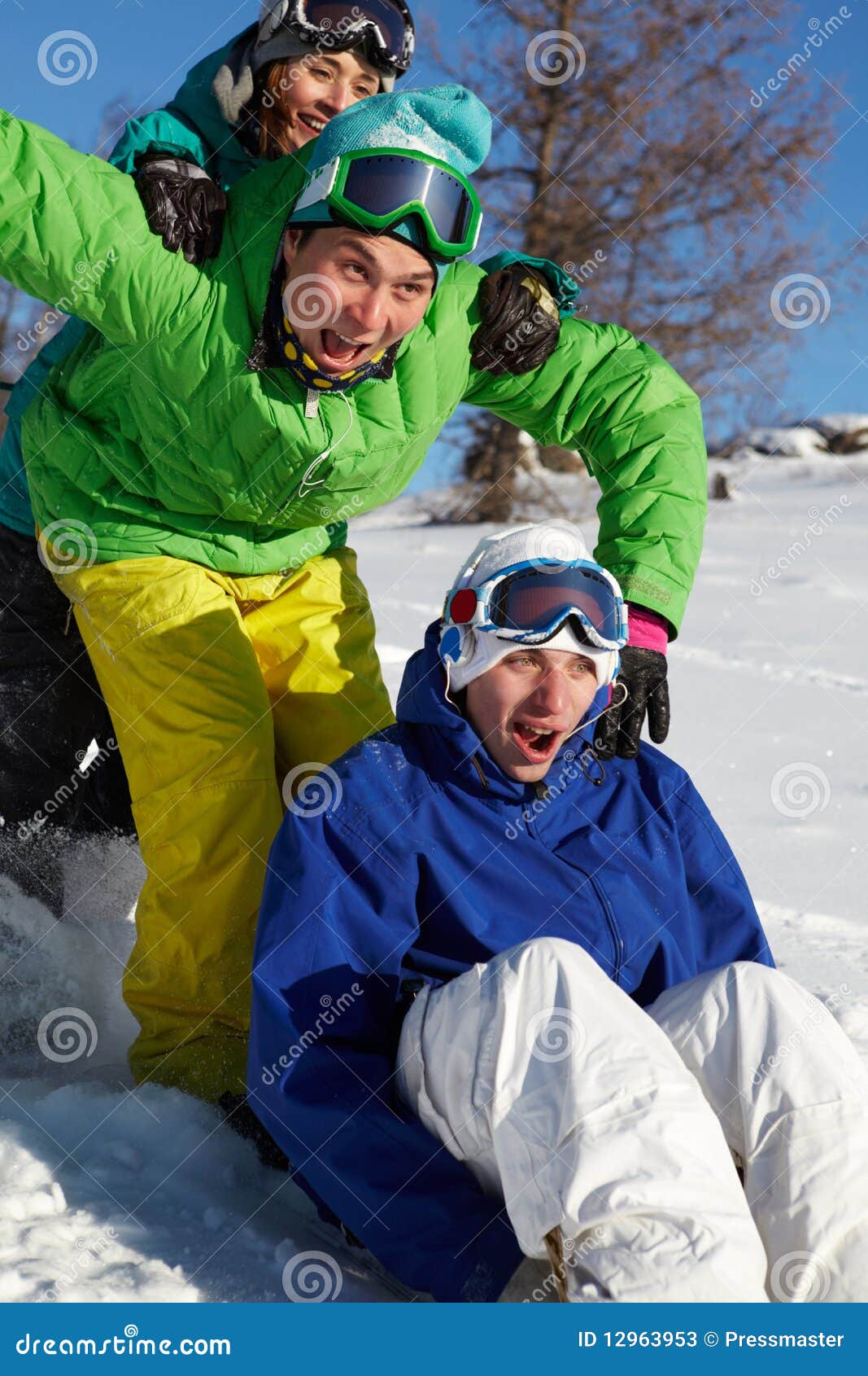 Having fun stock image. Image of adult, outside, laughing - 12963953