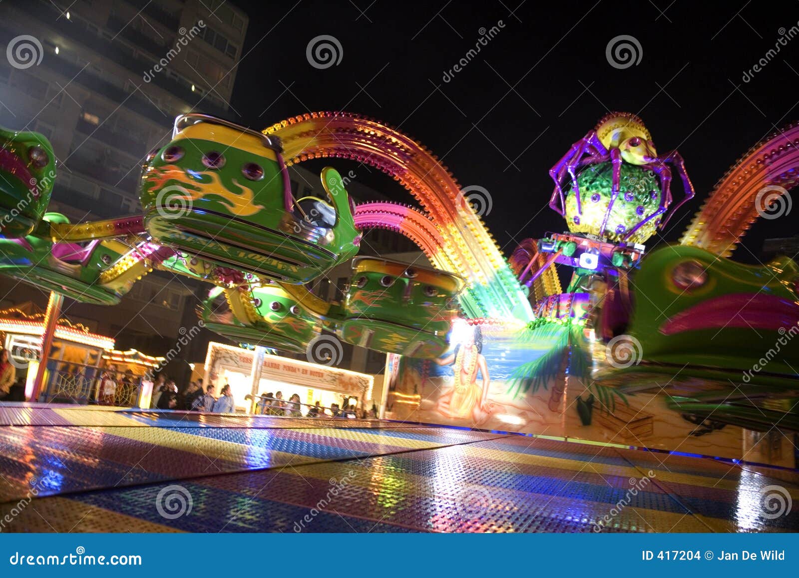 Having fun stock photo. Image of night, lights, fair, light - 417204