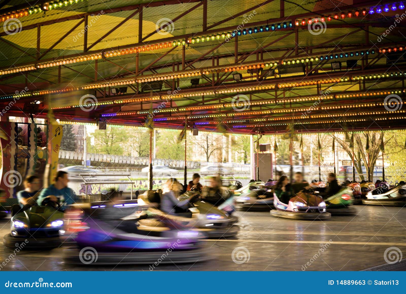 Having Fun at the Car Races Stock Image - Image of celebration ...