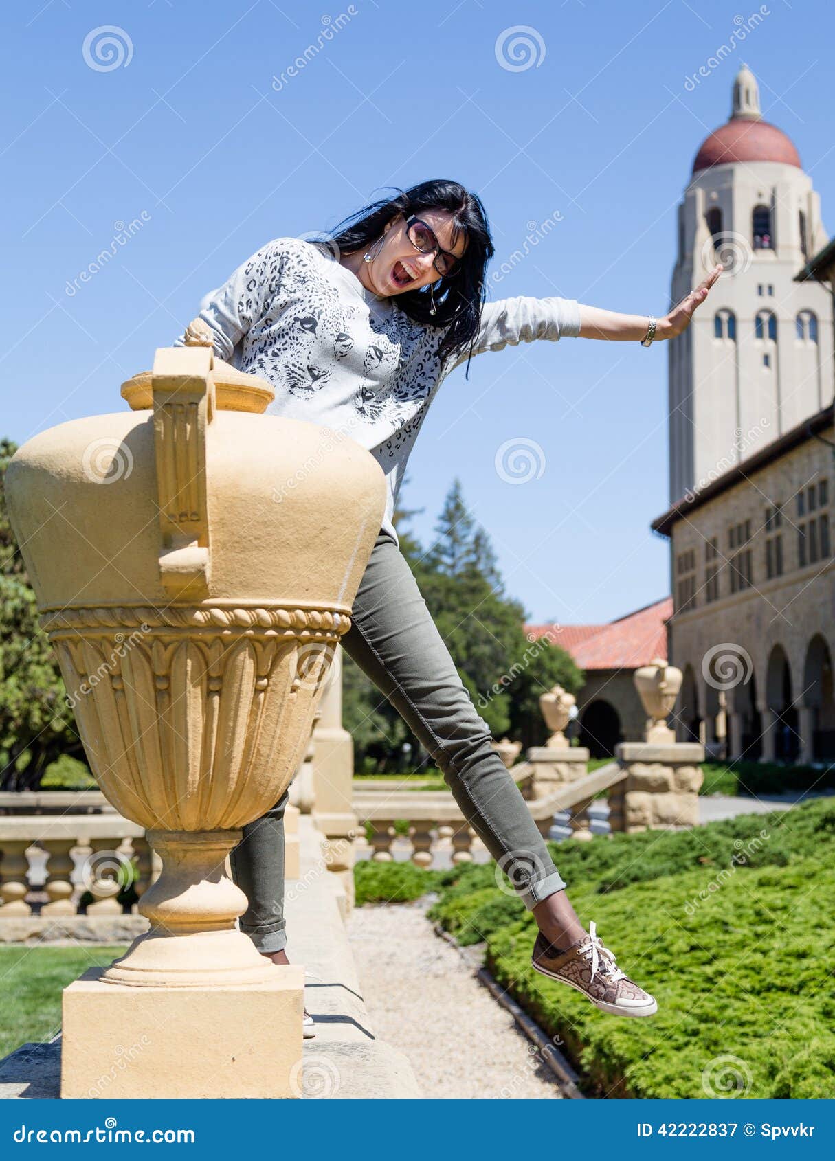 Having fun in College stock image. Image of bright, daylight - 42222837