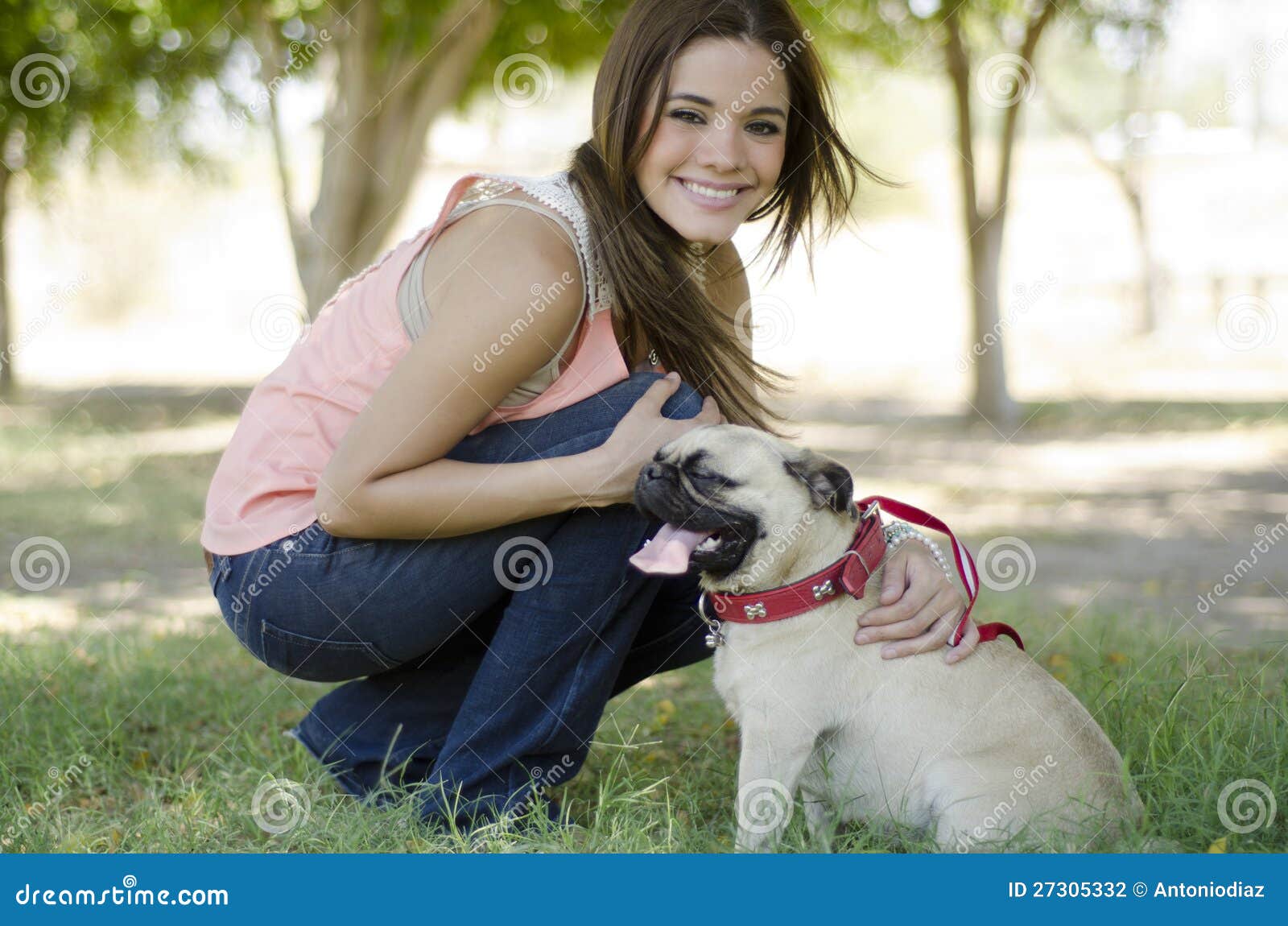 Having fun with my dog stock photo. Image of playing - 27305332