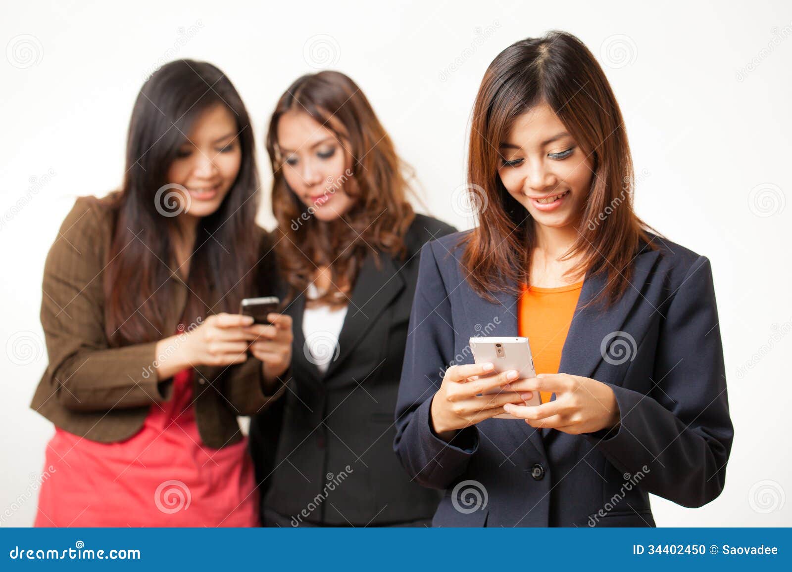 Having fun with phone stock photo. Image of telephone - 34402450