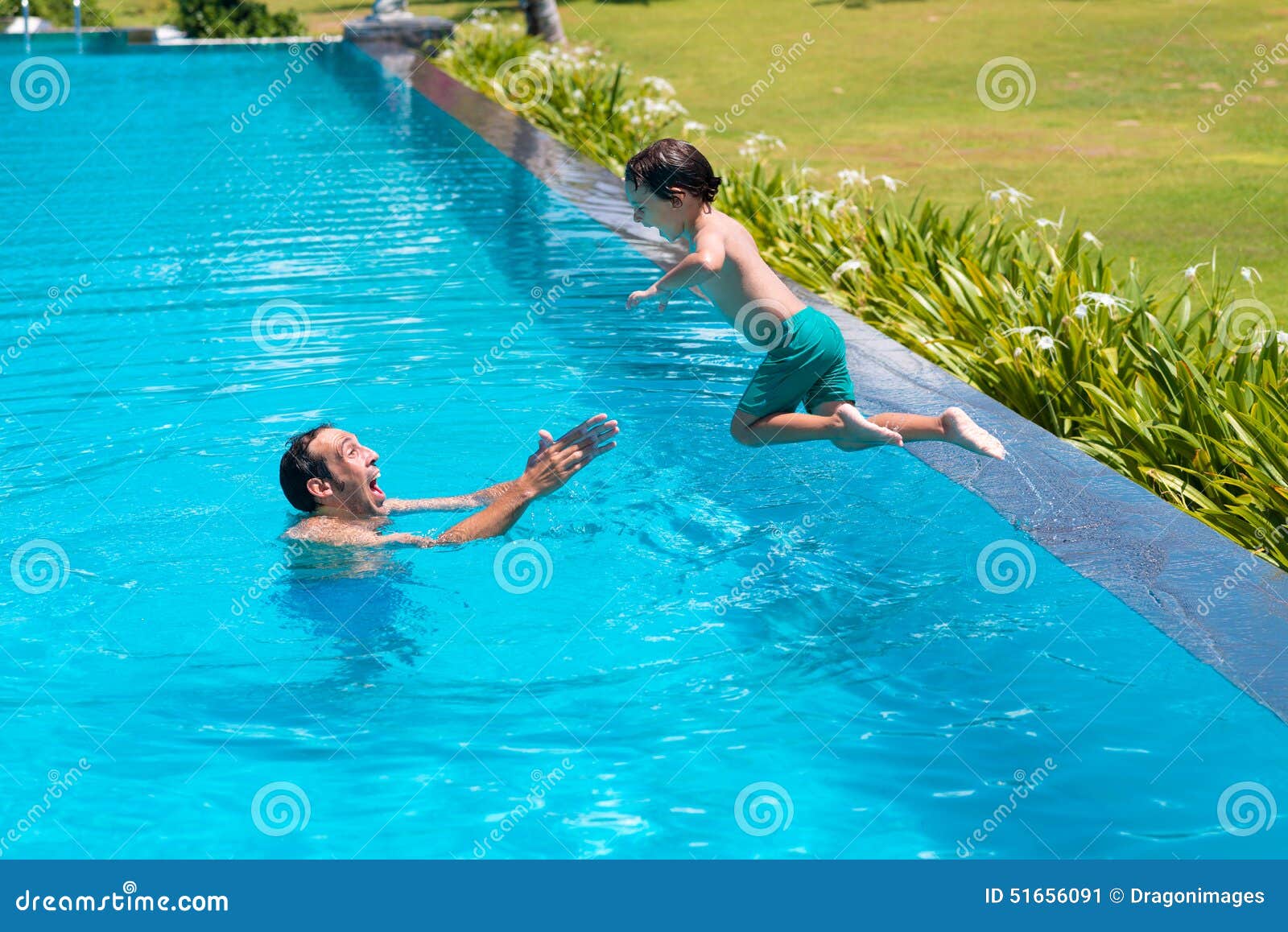 Having fun in the pool stock image. Image of refreshing - 51656091