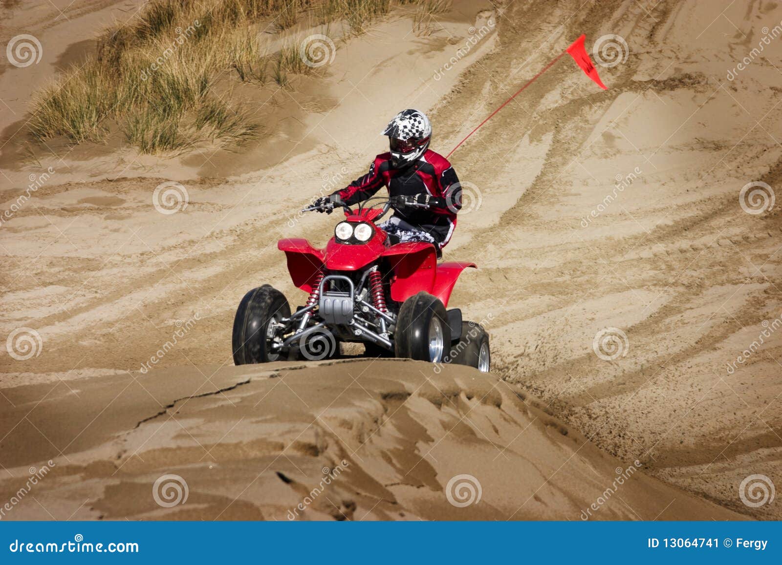 Having Fun Riding Sand Dunes Stock Image - Image of extream, california ...