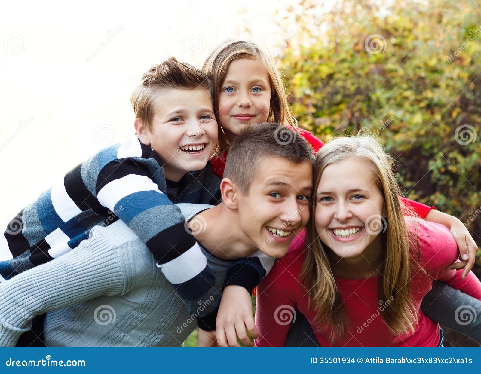 Having fun together stock photo. Image of laugh, pick - 35501934