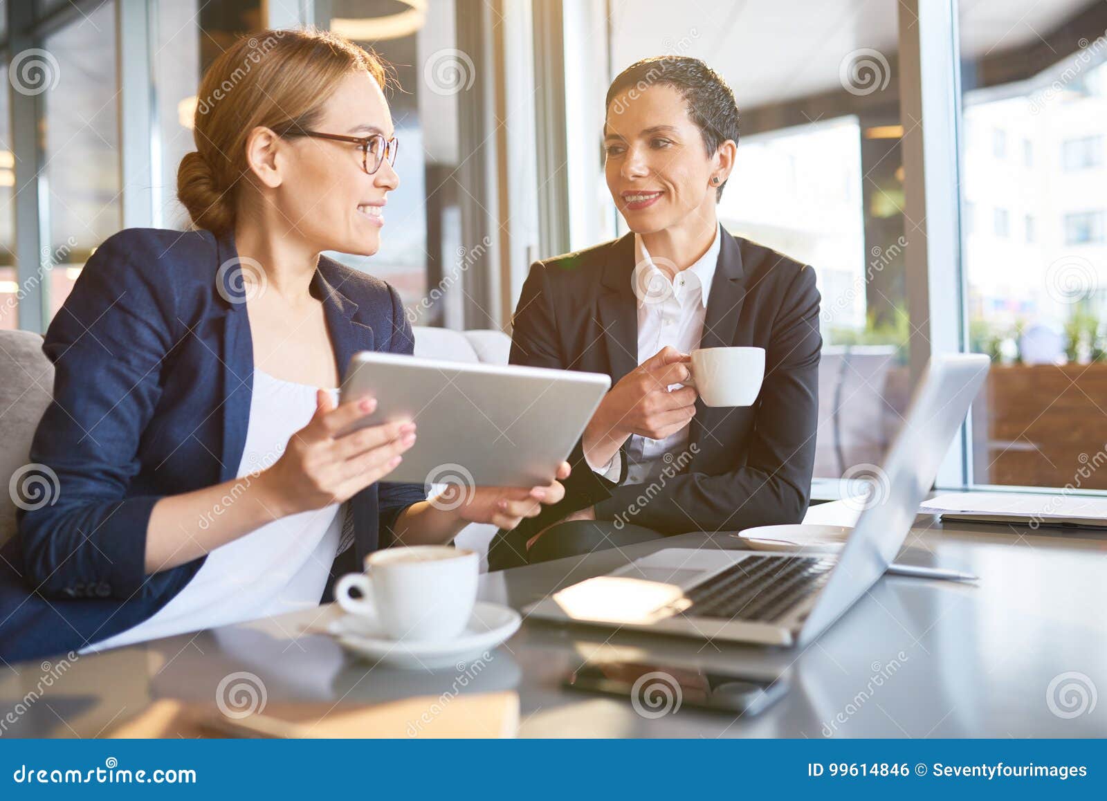 Having Project Discussion stock photo. Image of working - 99614846