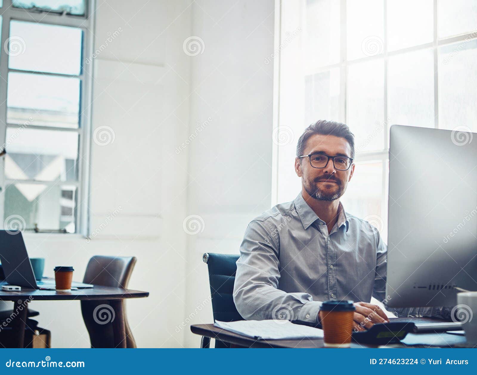 Having a Strong Work Ethnic is Key. Portrait of a Mature Businessman ...