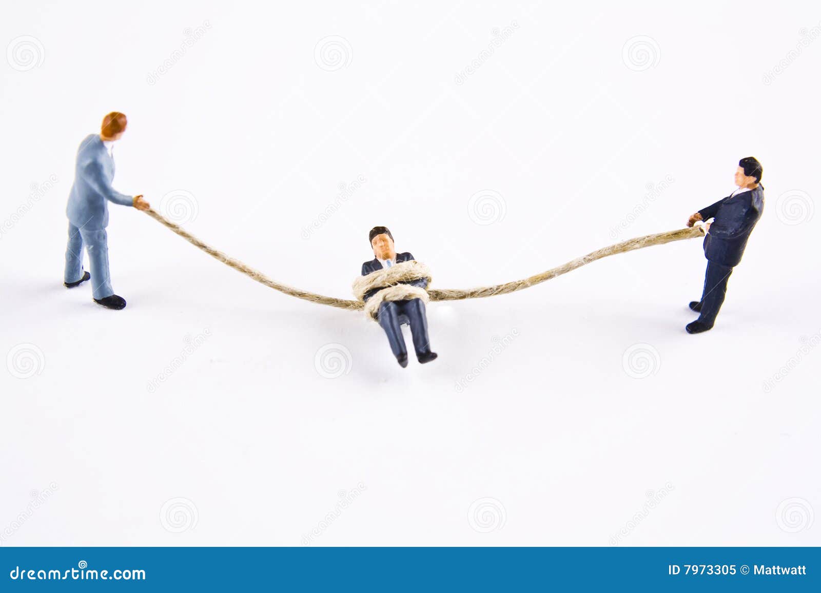 Having Two Bosses, Employee Concept Stock Image - Image of employ ...